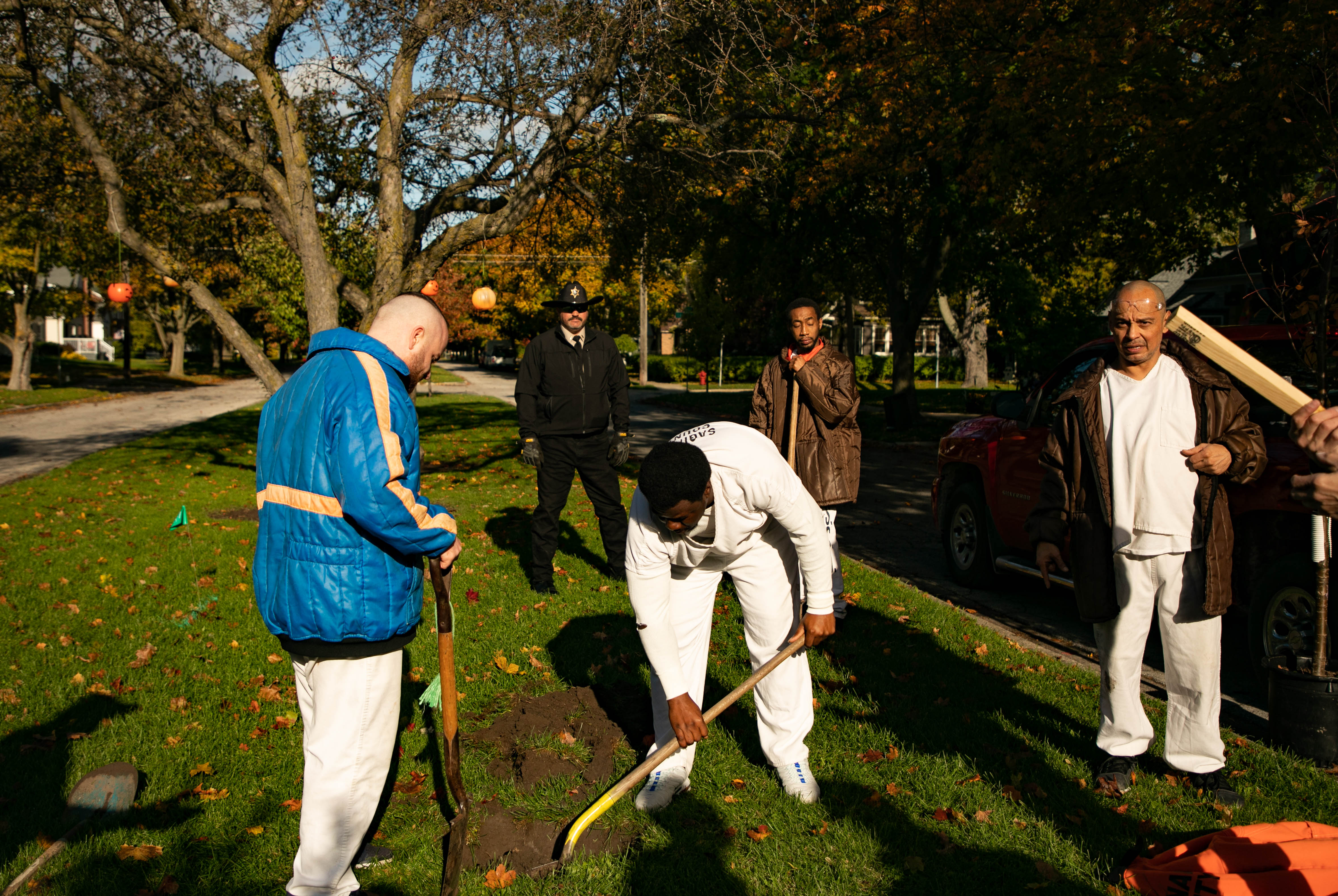 Tree planting on Adams Boulevard - mlive.com