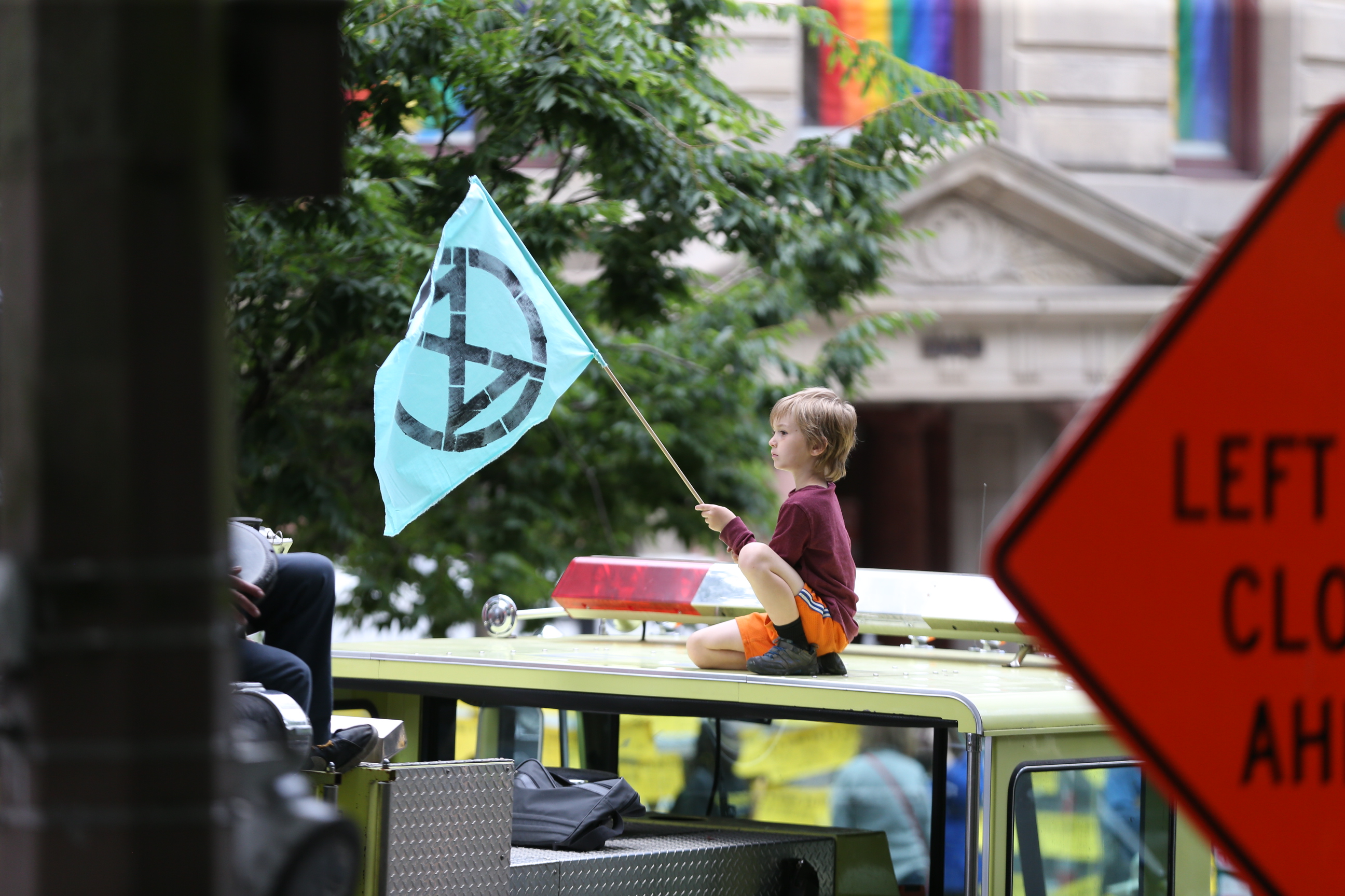 Climate Change Demonstration in Downtown Portland - oregonlive.com