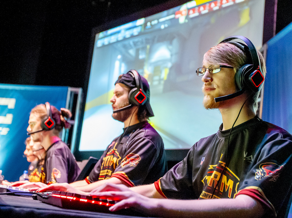 Harrisburg University Esports team The Storm battles against Boise ...