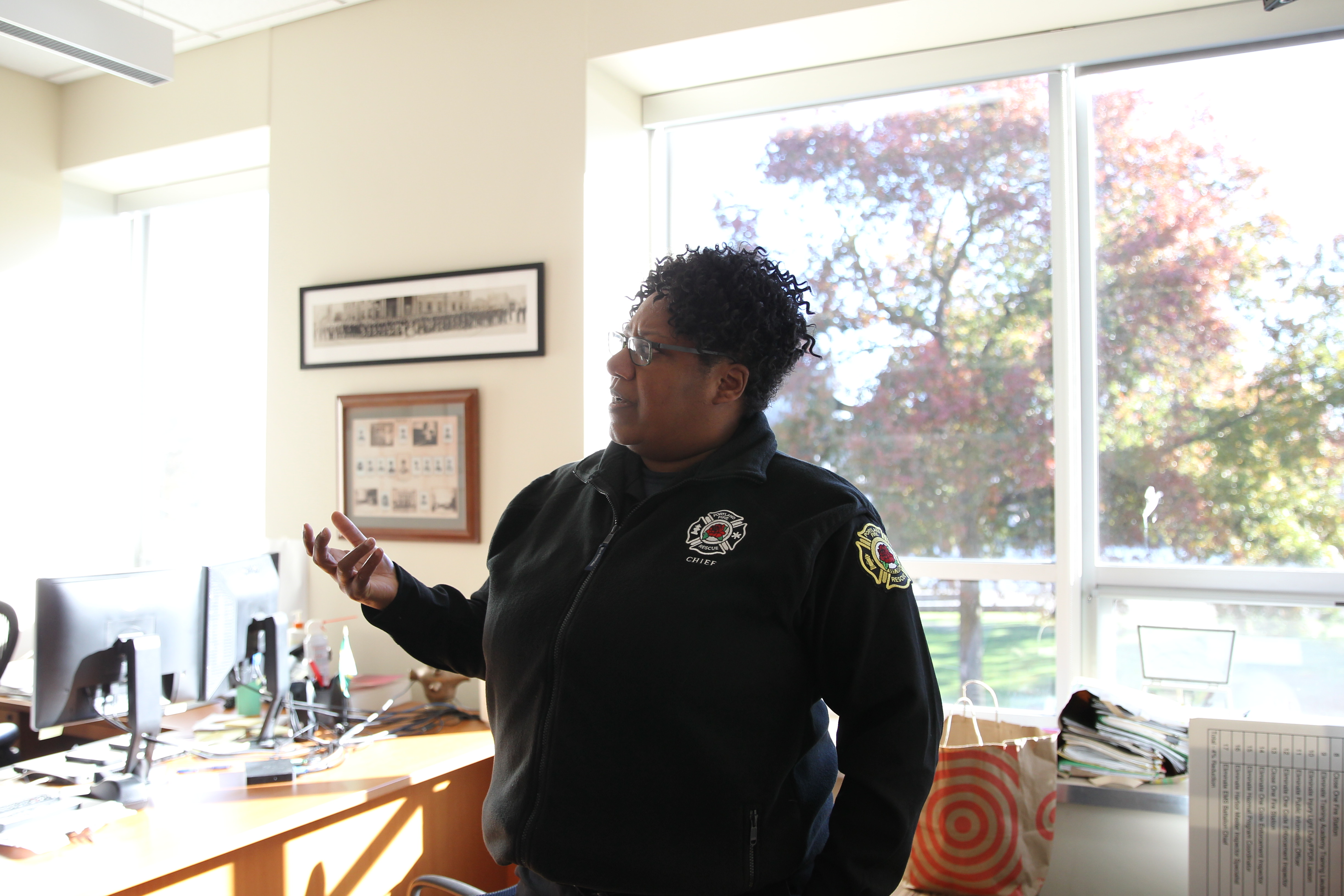 Portland Fire Chief Sara Boone - oregonlive.com