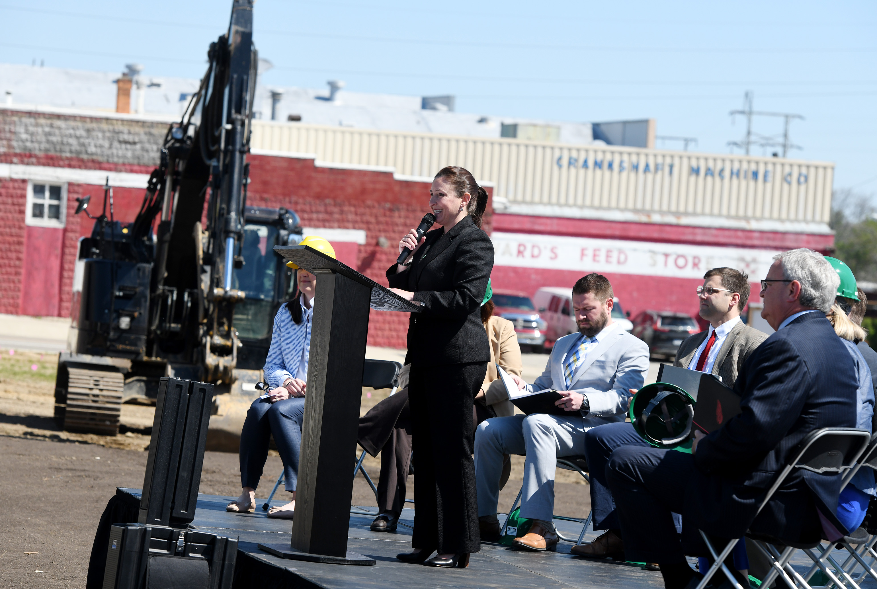 Groundbreaking for The 200 apartment building - mlive.com