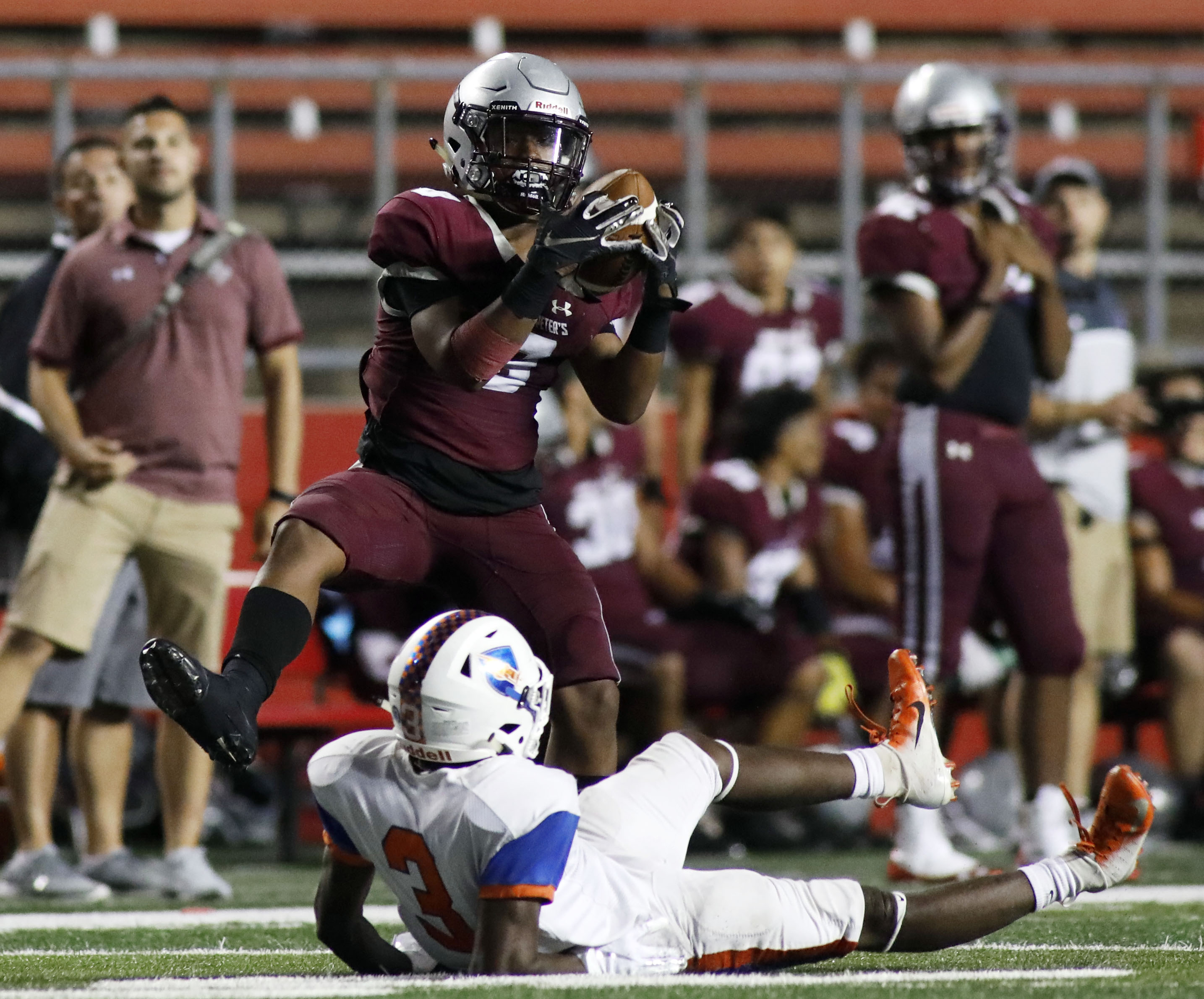 Football: No. 2 St. Peter's Prep shuts out Millville in Rumble on the ...