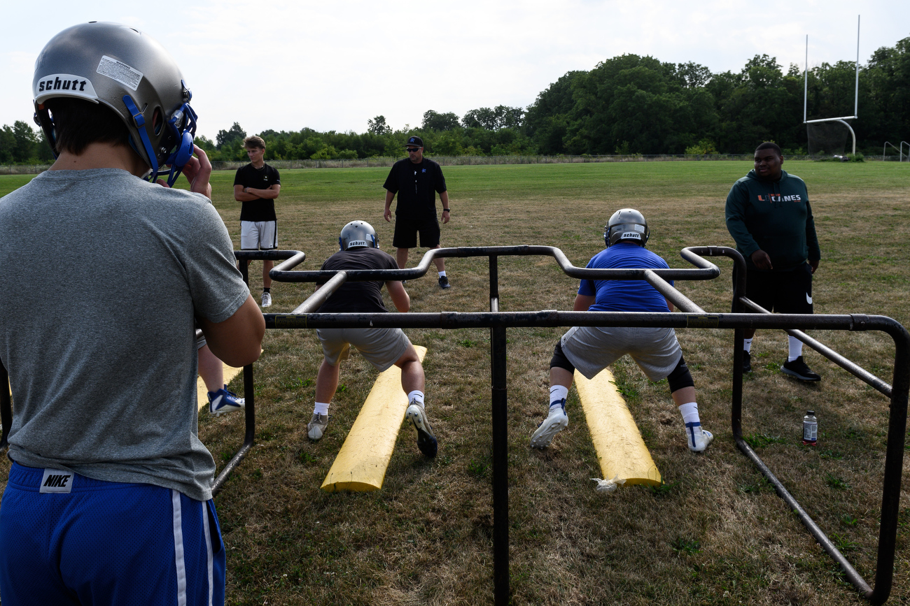 First day of football practice at Ypsilanti Lincoln High School - mlive.com