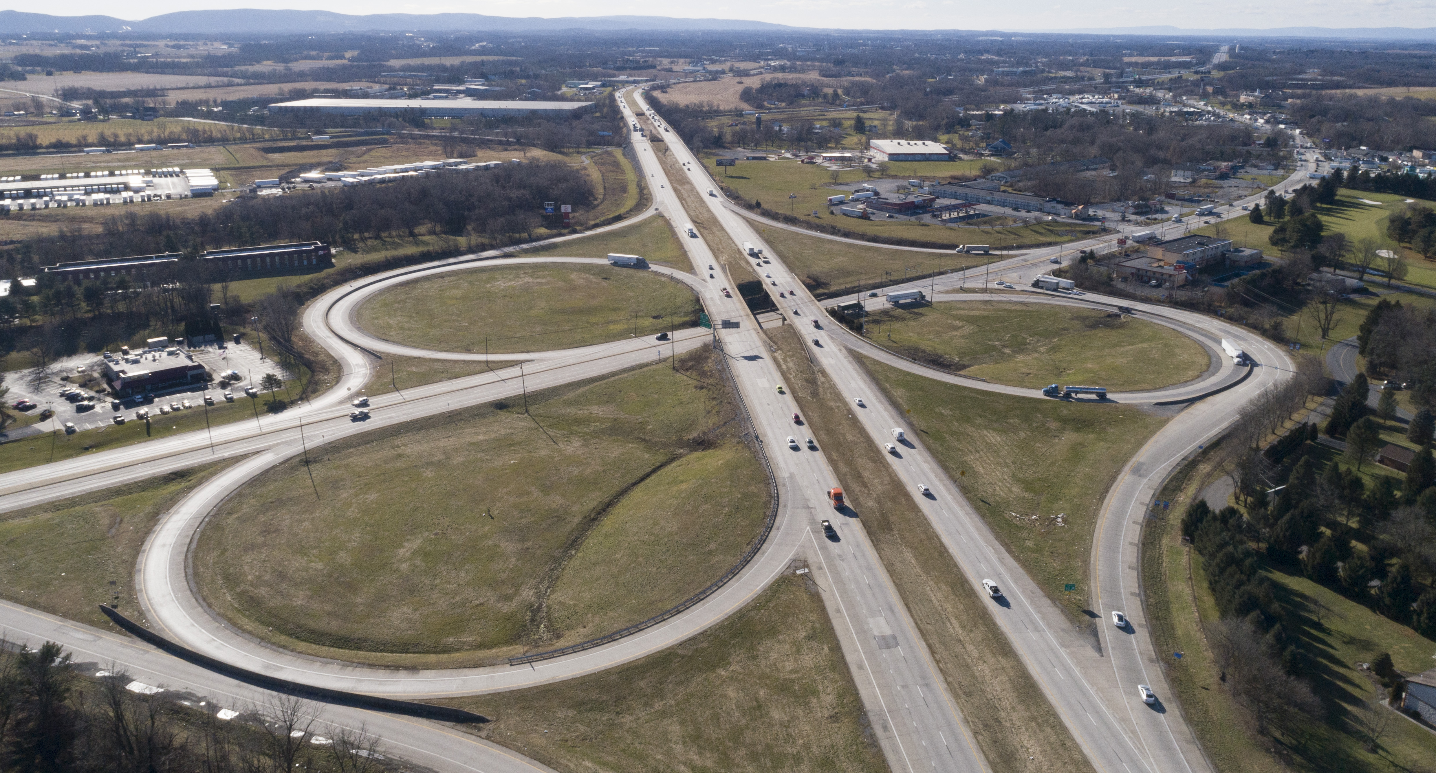 Truck traffic and warehouses along Interstate 81 - pennlive.com