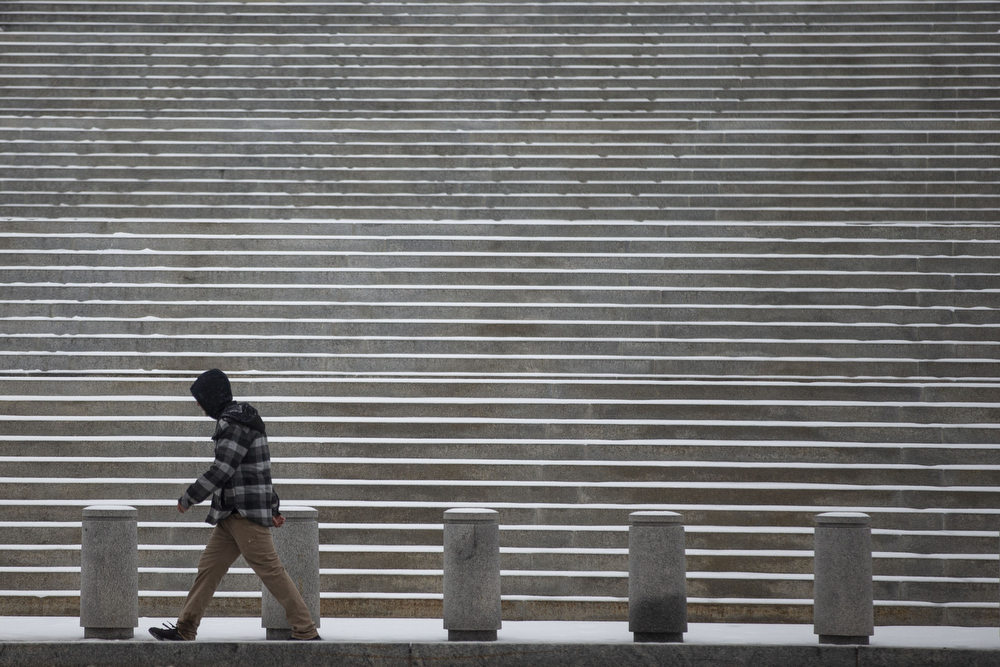 Snow dusted the Capitol region in Harrisburg Saturday - pennlive.com