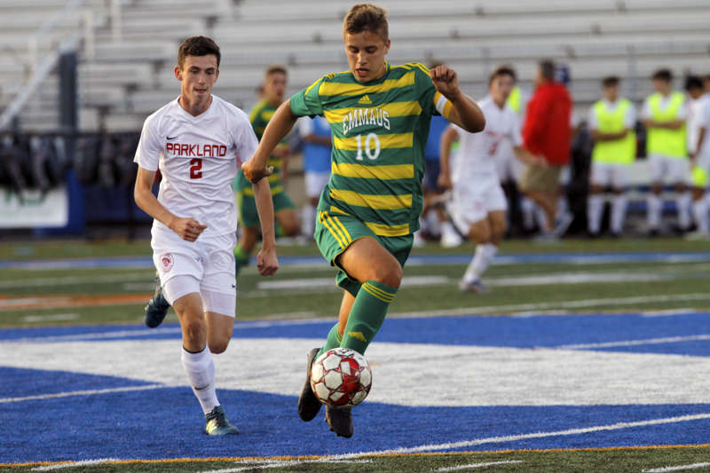 Emmaus boys soccer plays Parkland in 2019 EPC semifinals ...