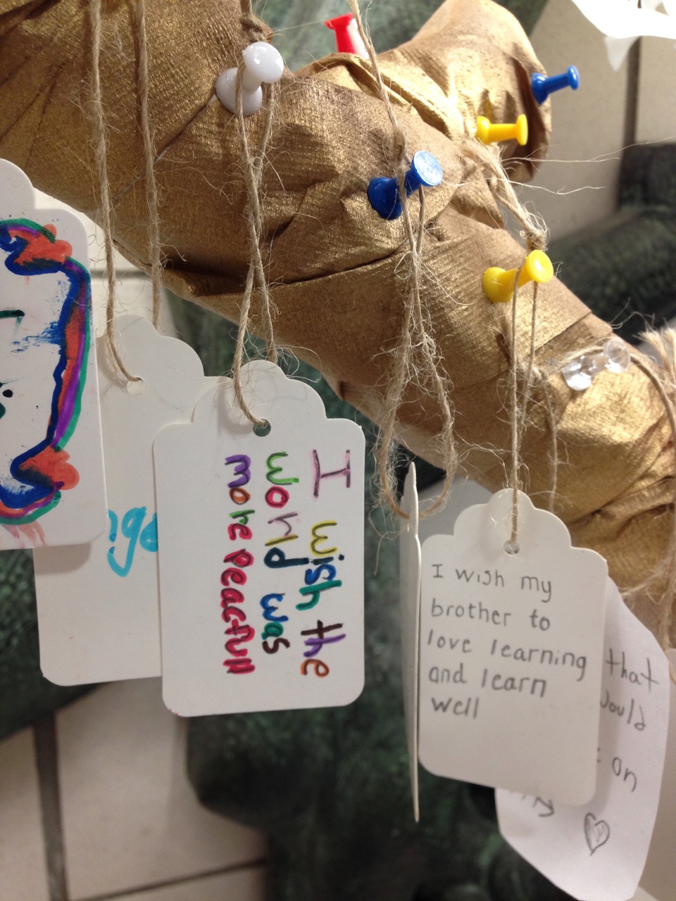 Students share hopes on school's "wish tree" - silive.com