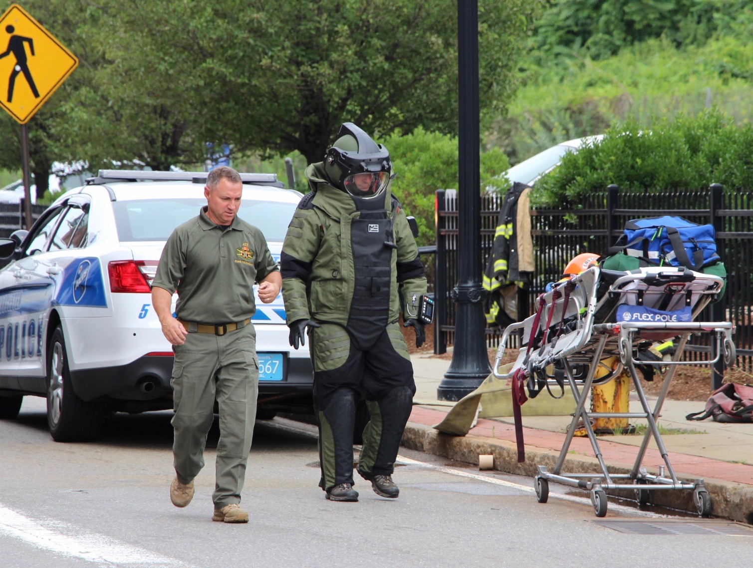 Bomb squad responds to Water Street in Worcester for report of ...