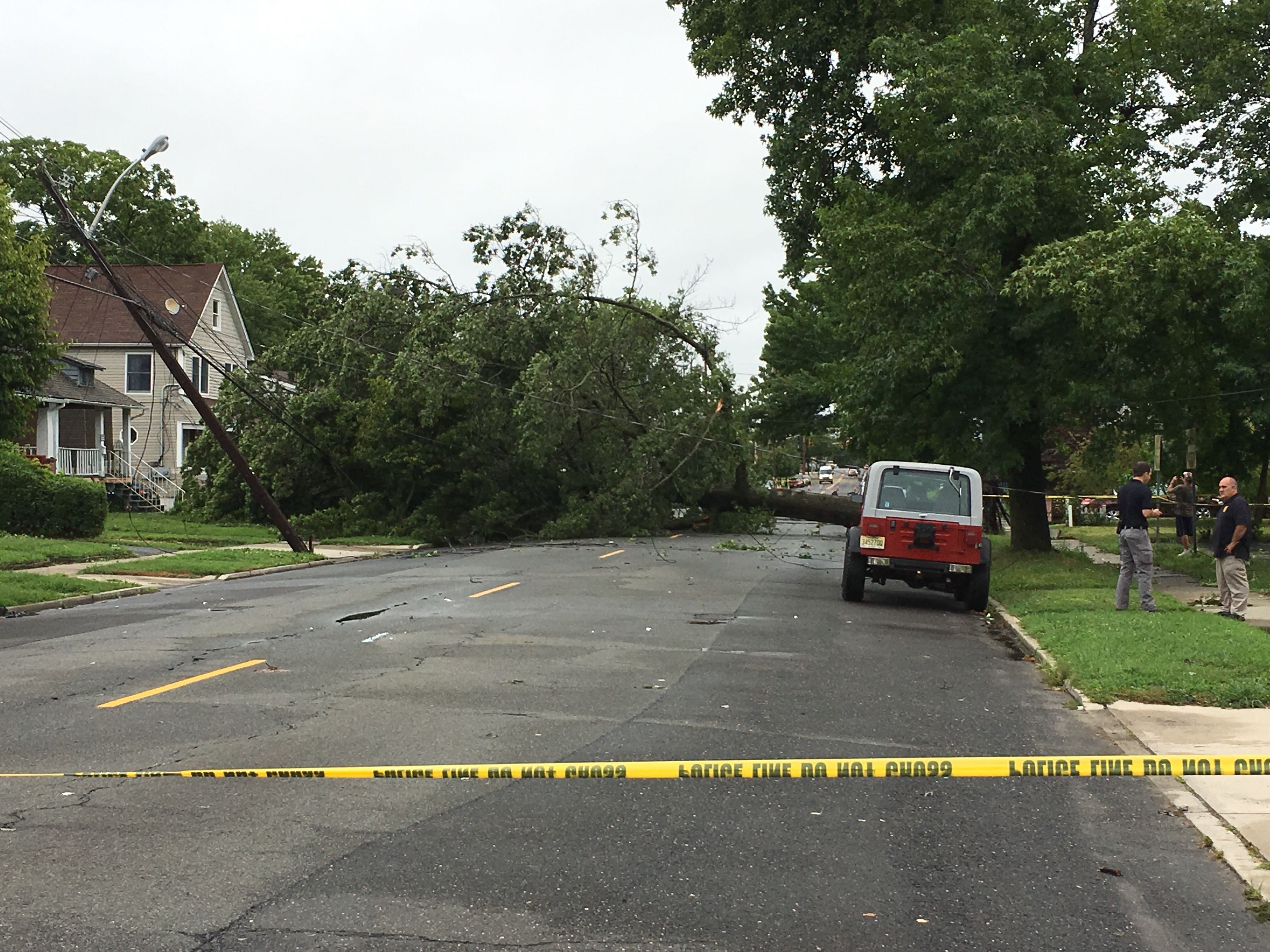 NJ Weather: Violent thunderstorms cause damage across New Jersey - nj.com