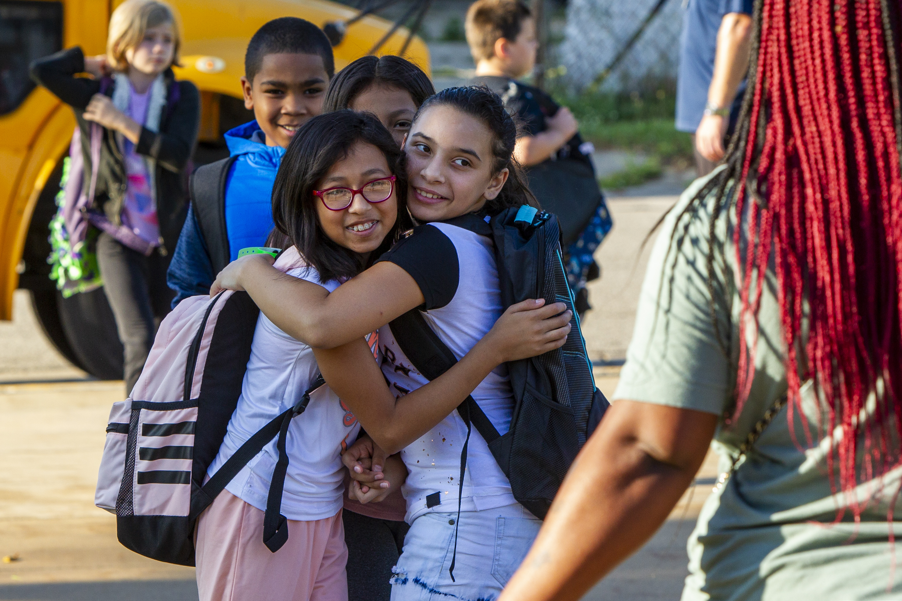 First day of school for North Godwin Elementary - mlive.com