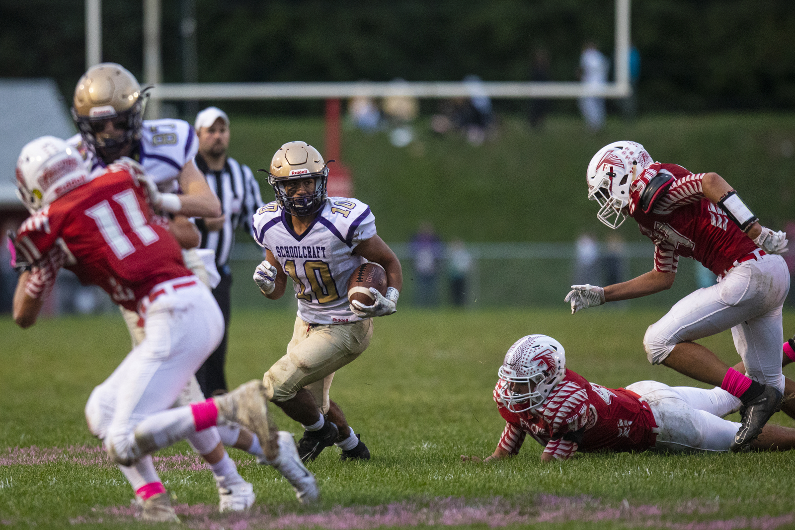 Kobe Clark's journey to record-setting Schoolcraft running back - mlive.com