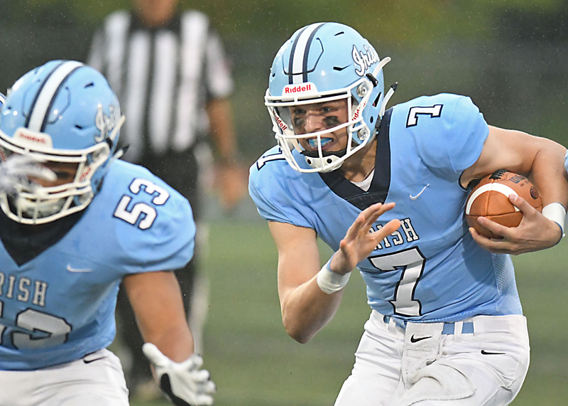 Notre Dame Football defeats Ewing 55-12 on 9/6/2019 - nj.com