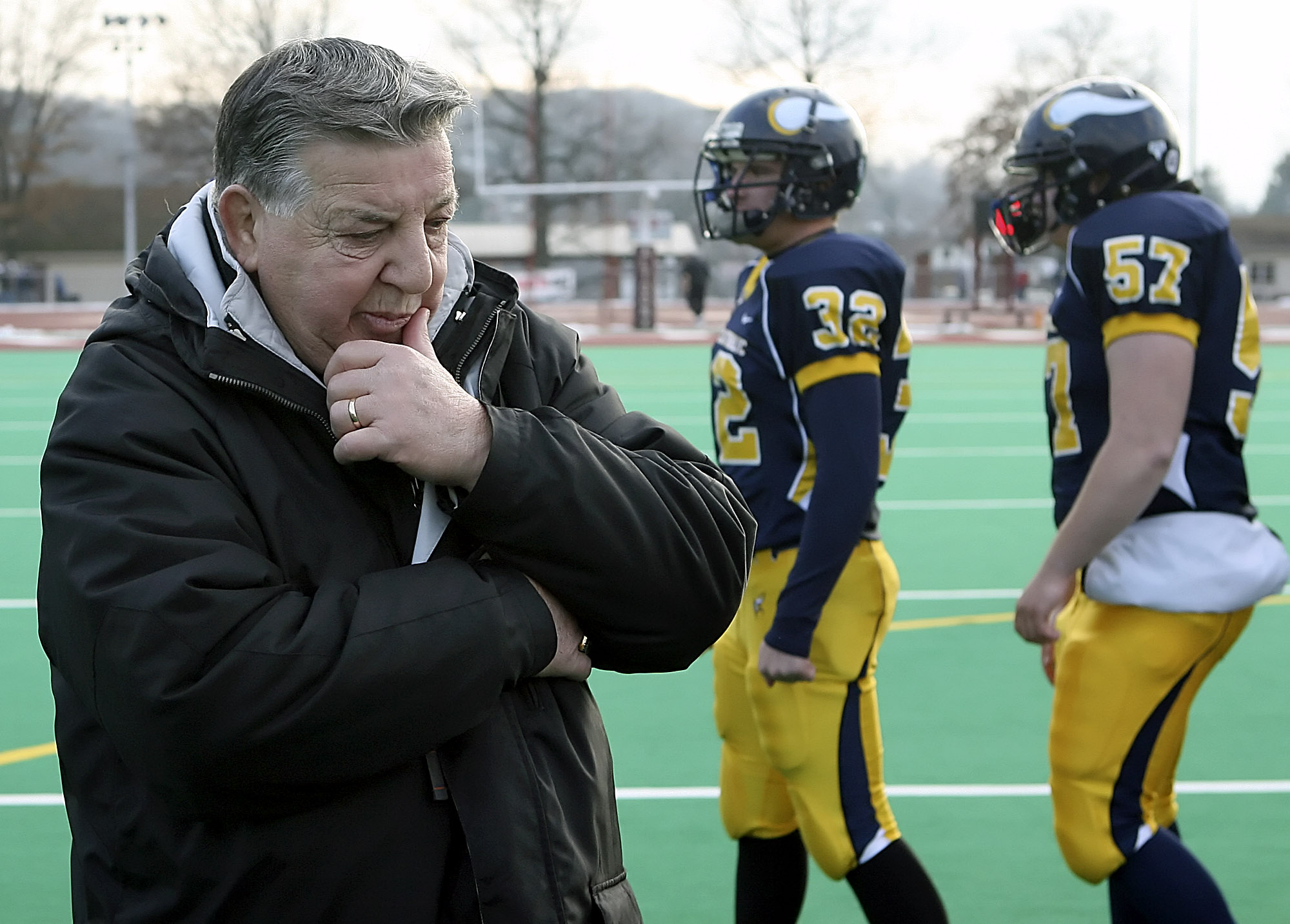 Legendary football coach George Chaump - pennlive.com