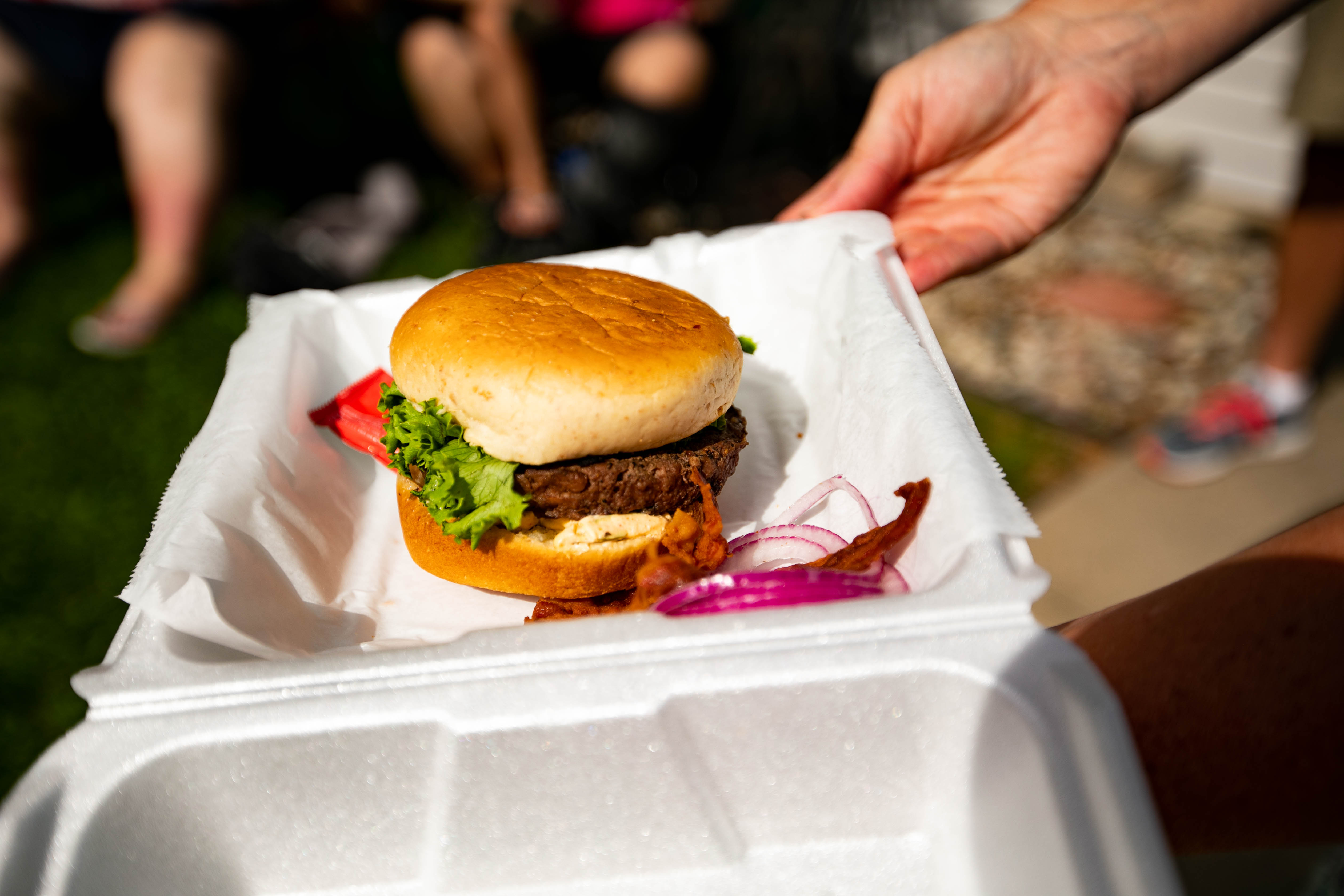 Cheeseburger contest in Caseville - mlive.com