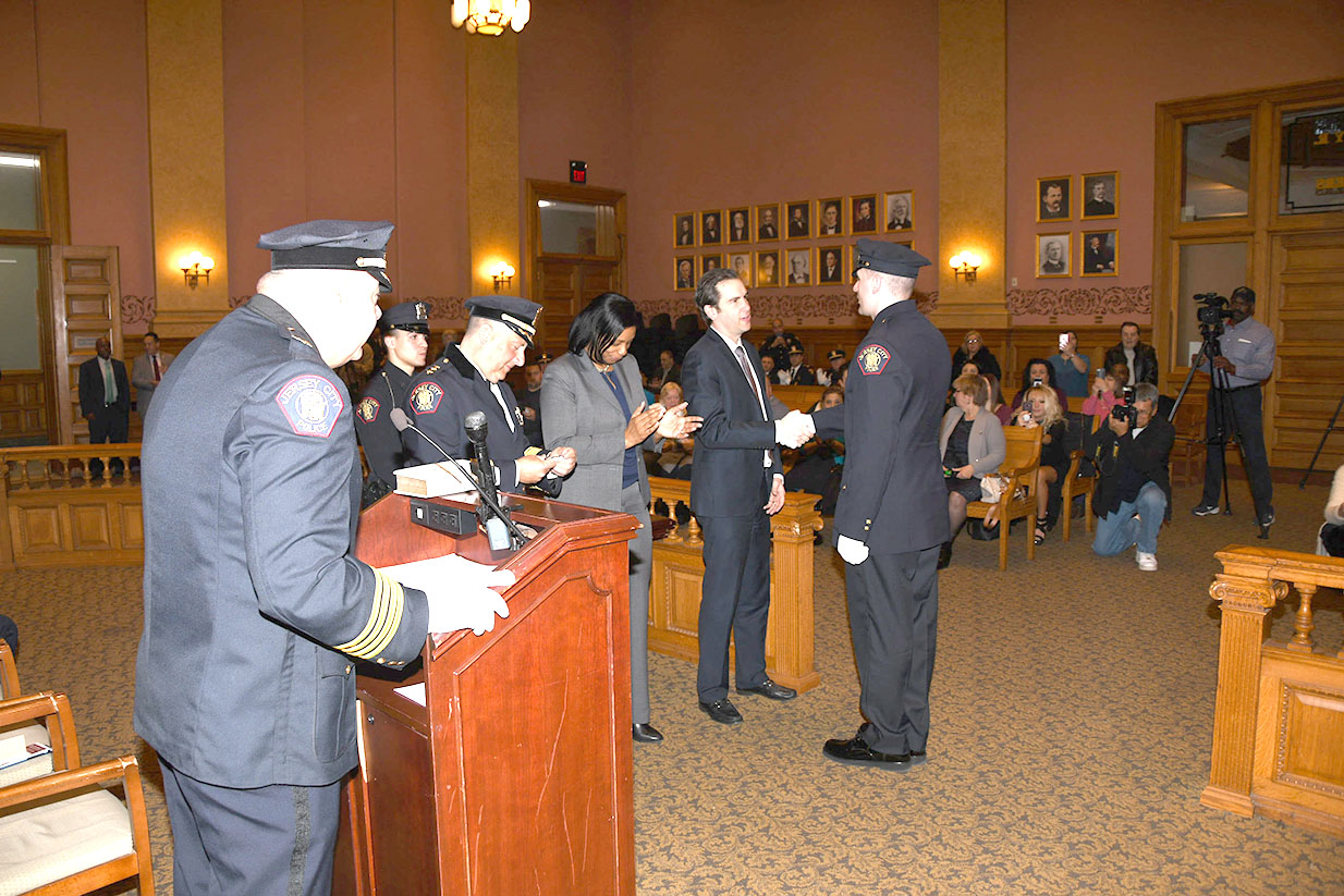 9 new police officers sworn in by Jersey City, March 5, 2019 - nj.com