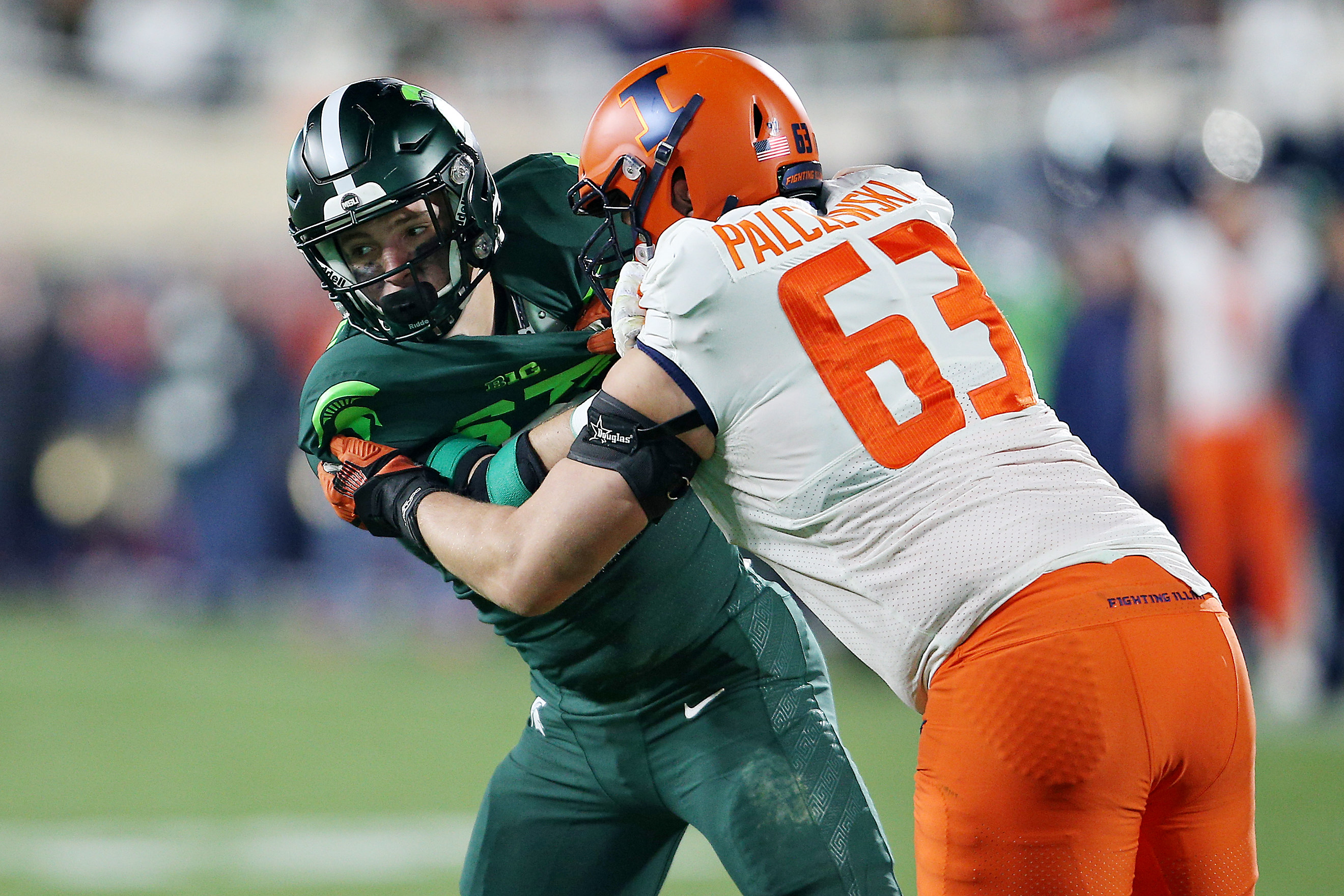 College football: Michigan State vs. Illinois - November 9, 2019 ...