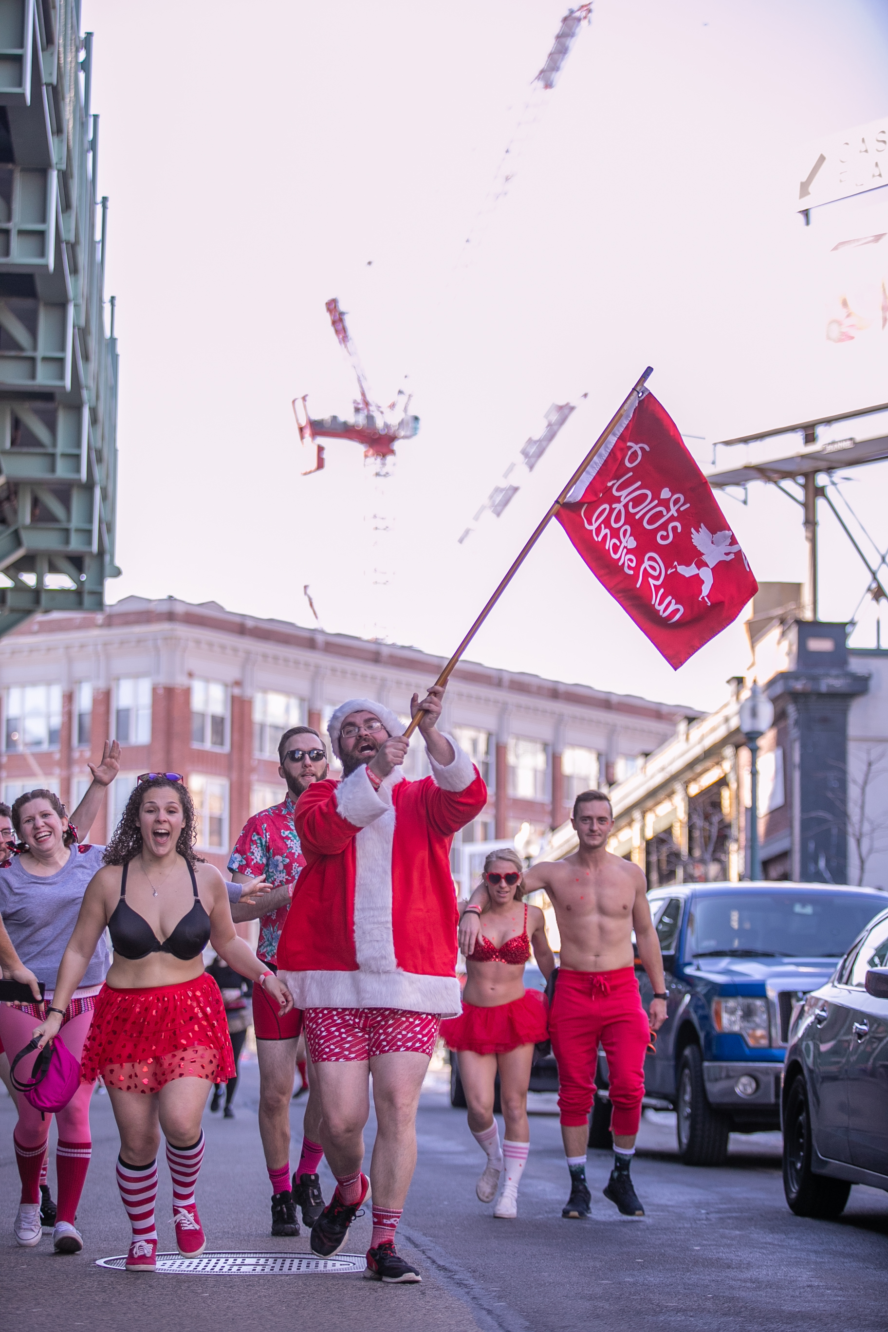 Cupid's Charity Undie Run streaks through Boston city streets ...