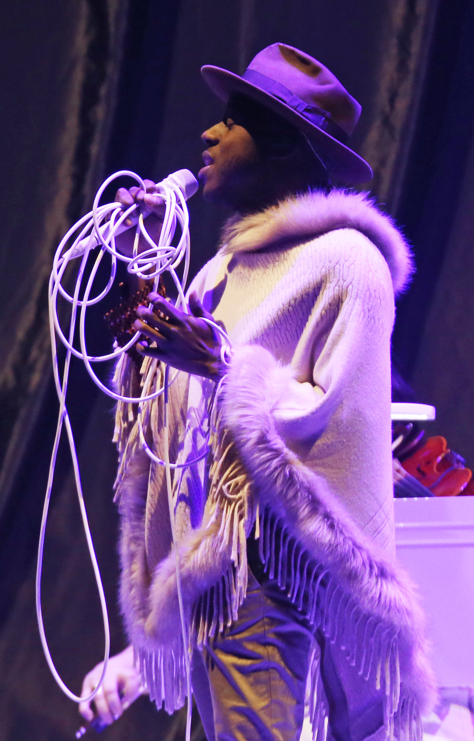 J.S. Ondara opens for Lumineers concert in Cleveland, Fubruary 8, 2020 ...