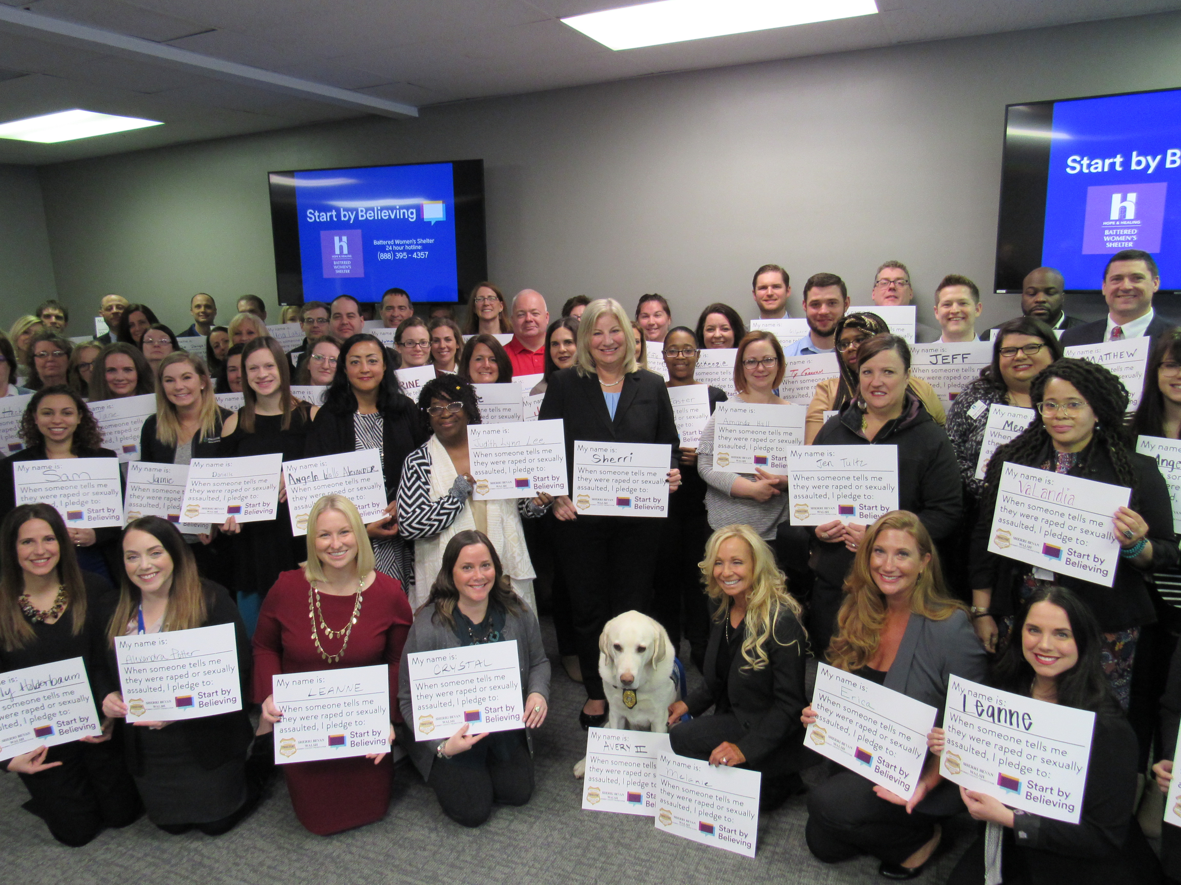 "Start By Believing" campaign for crime victims in Summit County ...