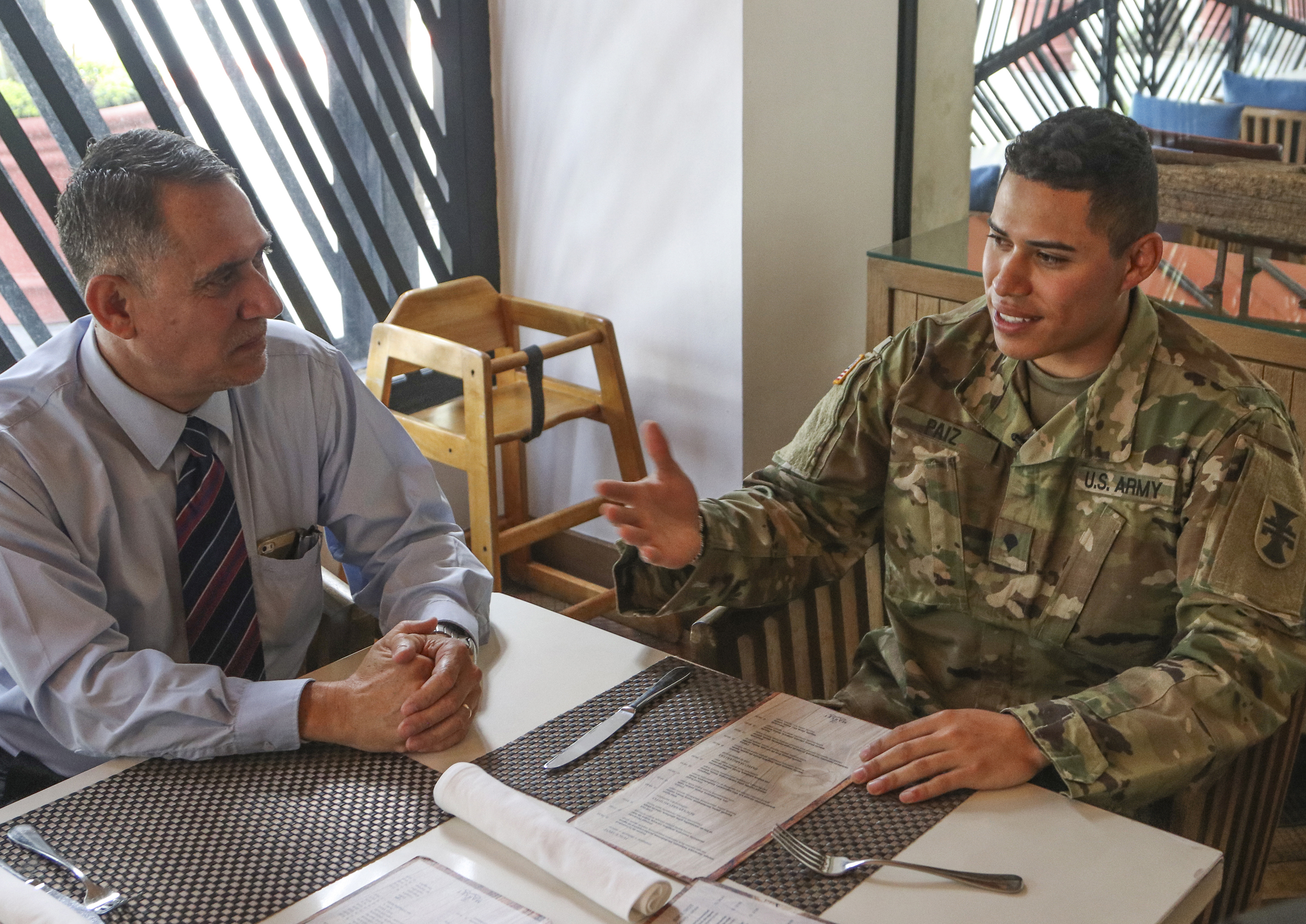 Soldier's reunion with father - pennlive.com
