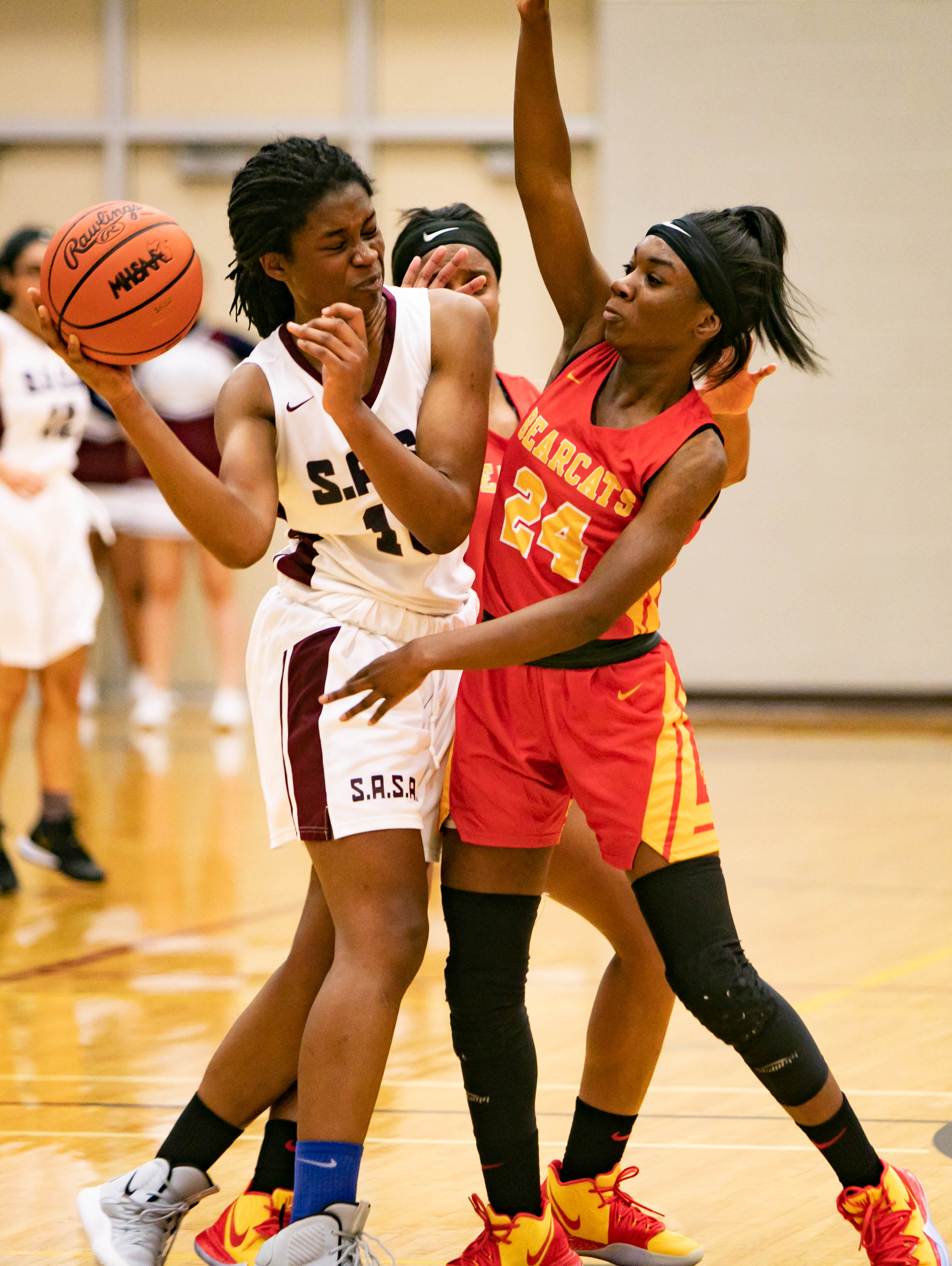 S.A.S.A hosts Bridgeport for a girls basketball game - mlive.com