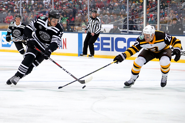 NHL Winter Classic photos: Boston Bruins take on Chicago Blackhawks at ...