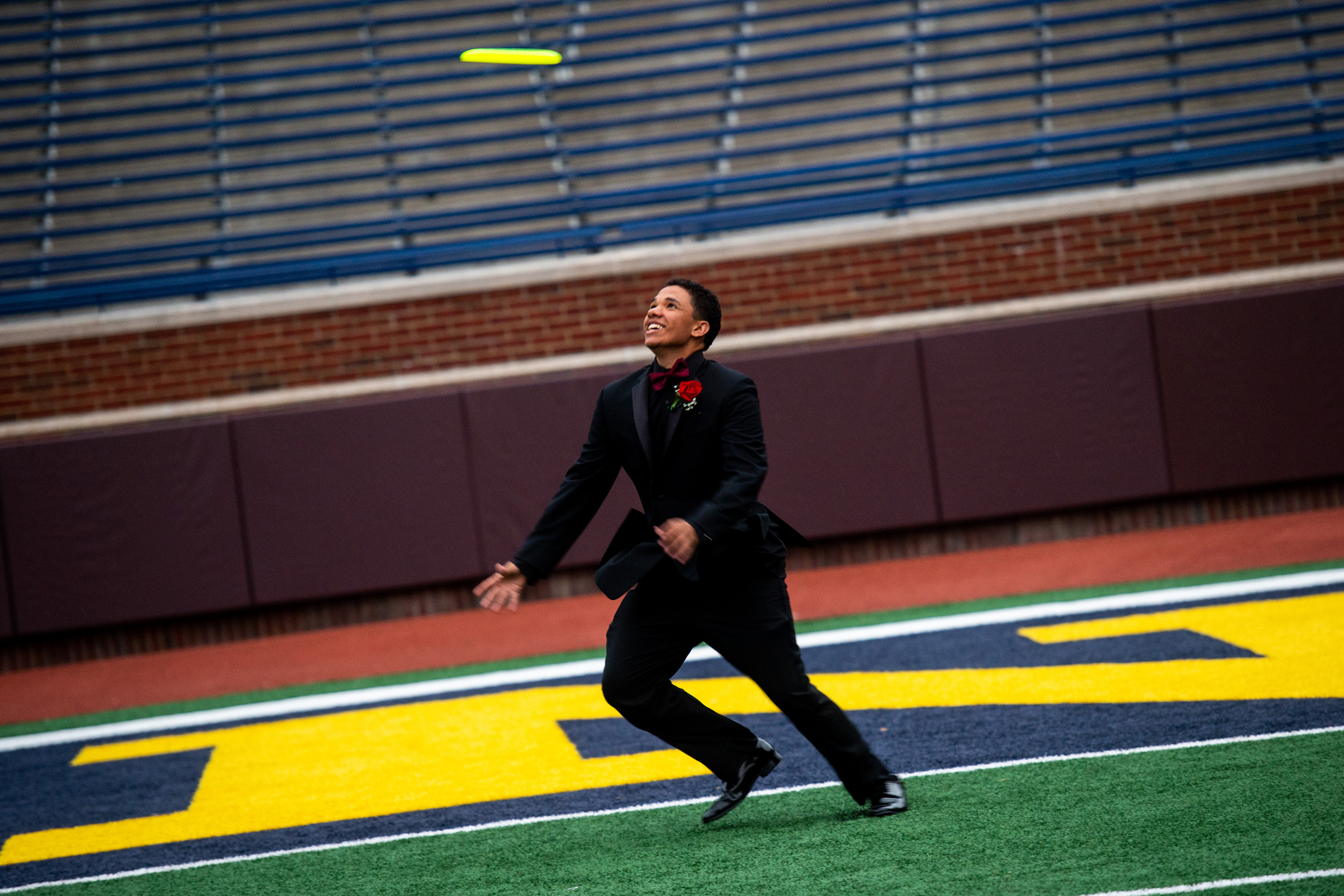 Ann Arbor Huron high school celebrates prom 2019 at Michigan Stadium ...
