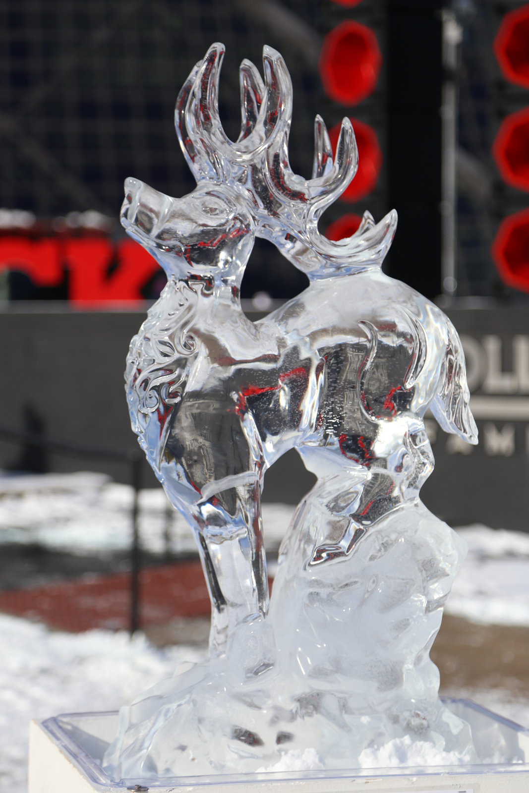 Check out these cool (pun intended) ice sculptures at the Ice Fest ...