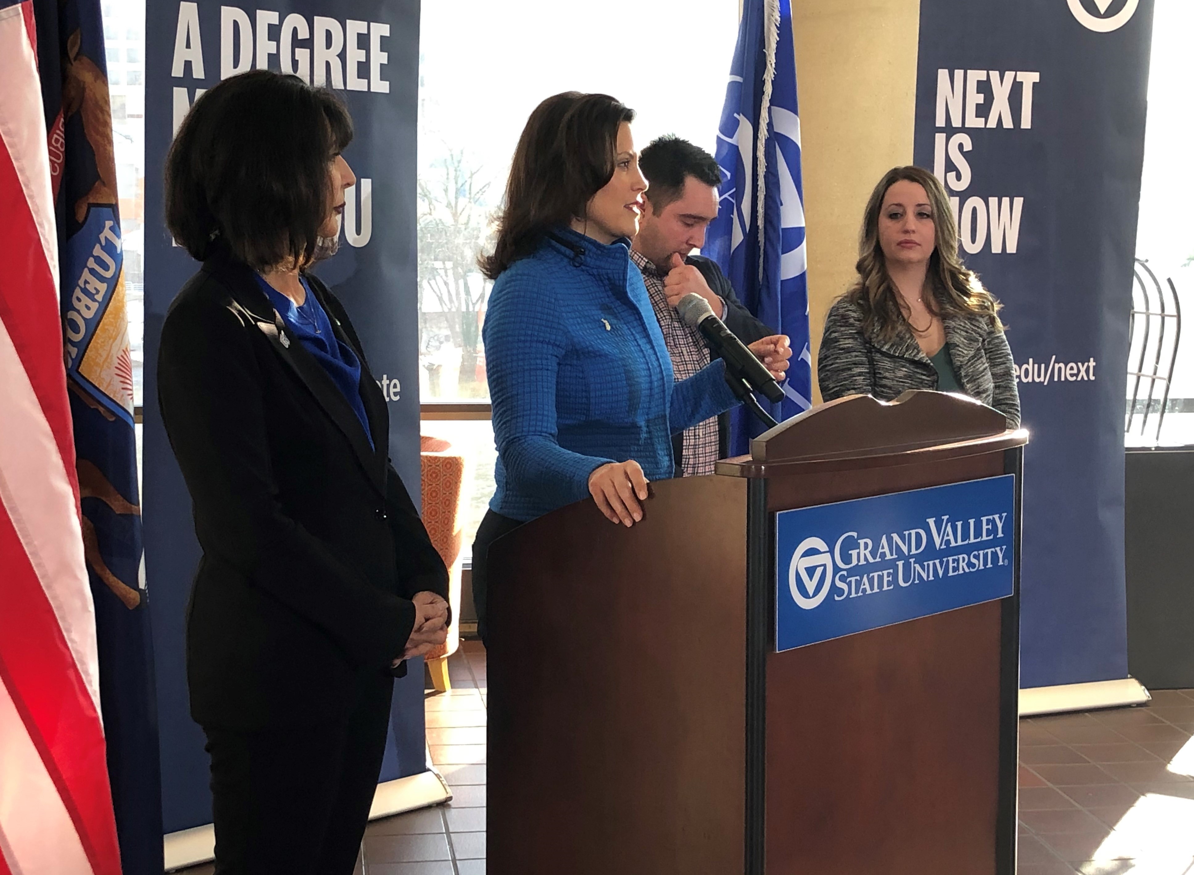 GVSU and governor roll out new accelerated degree program for the ...