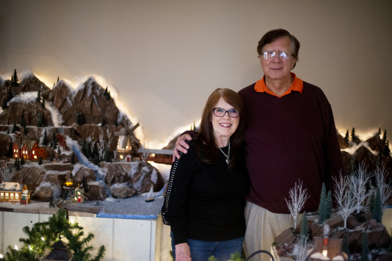 Plymouth woman builds enormous Dickensian model village display over ...