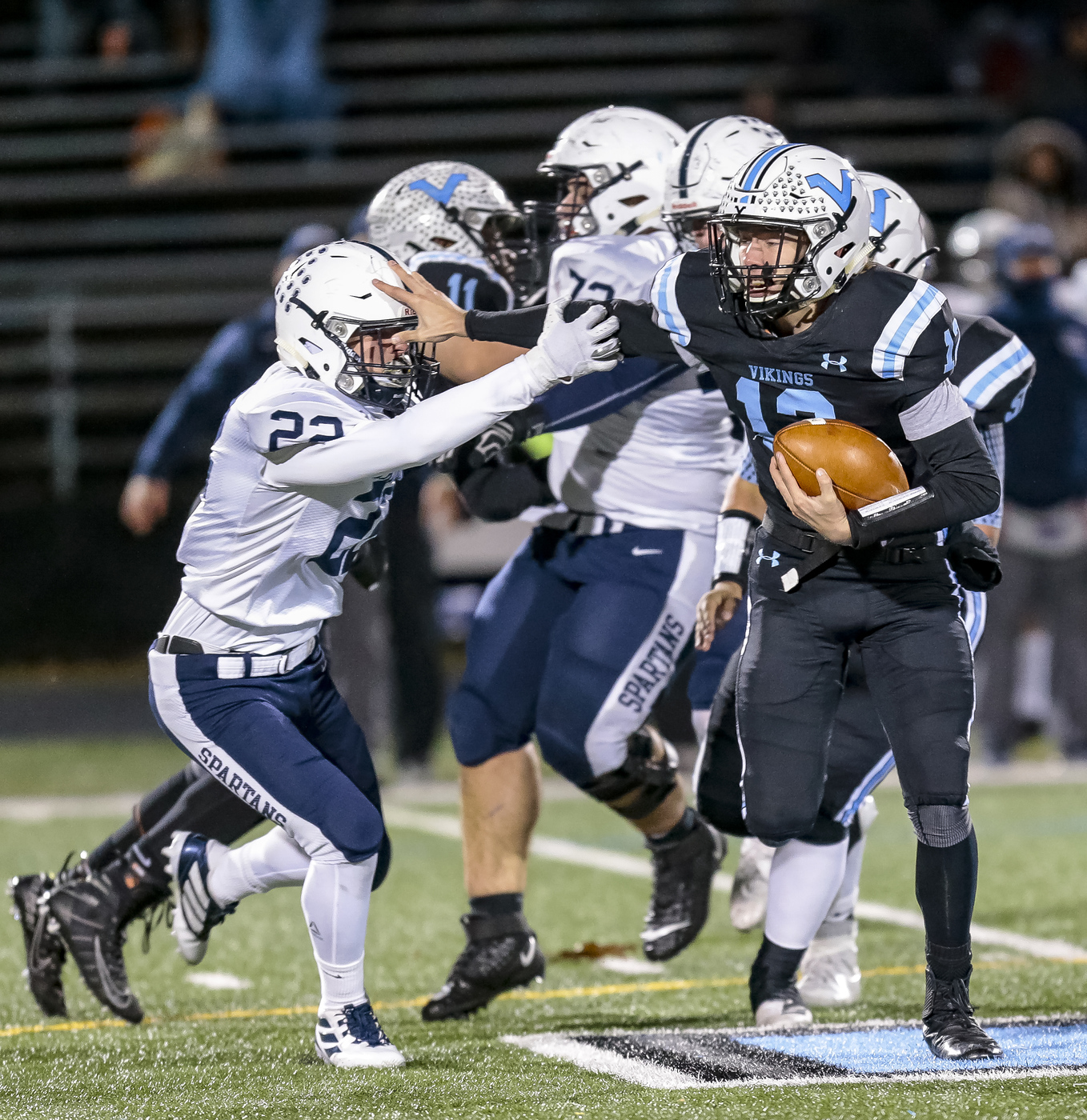 High School Football North 2, Group 3 Playoff Paramus Plays Parsippany ...