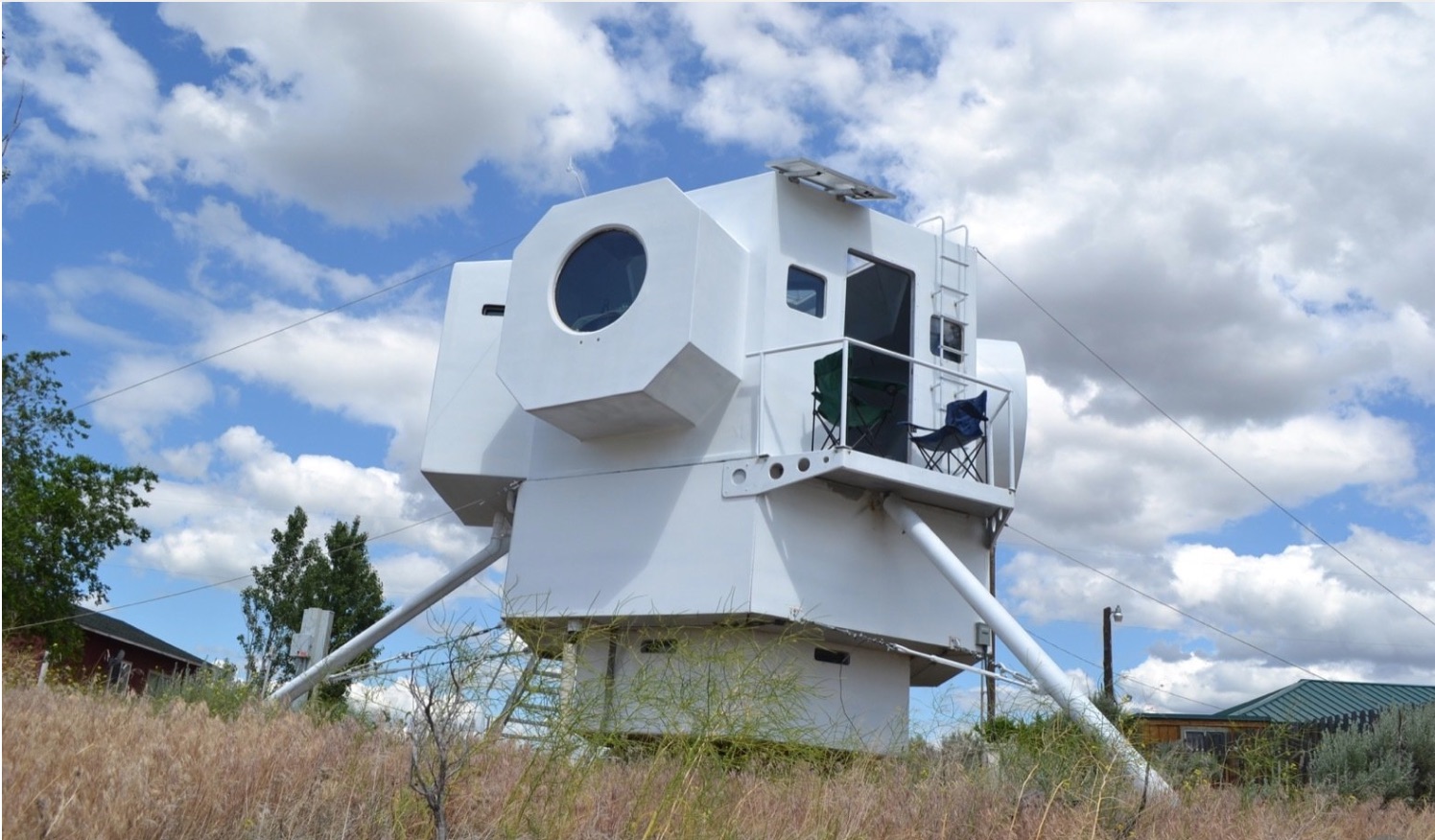 Lunar Lander tiny house on the Columbia River - oregonlive.com