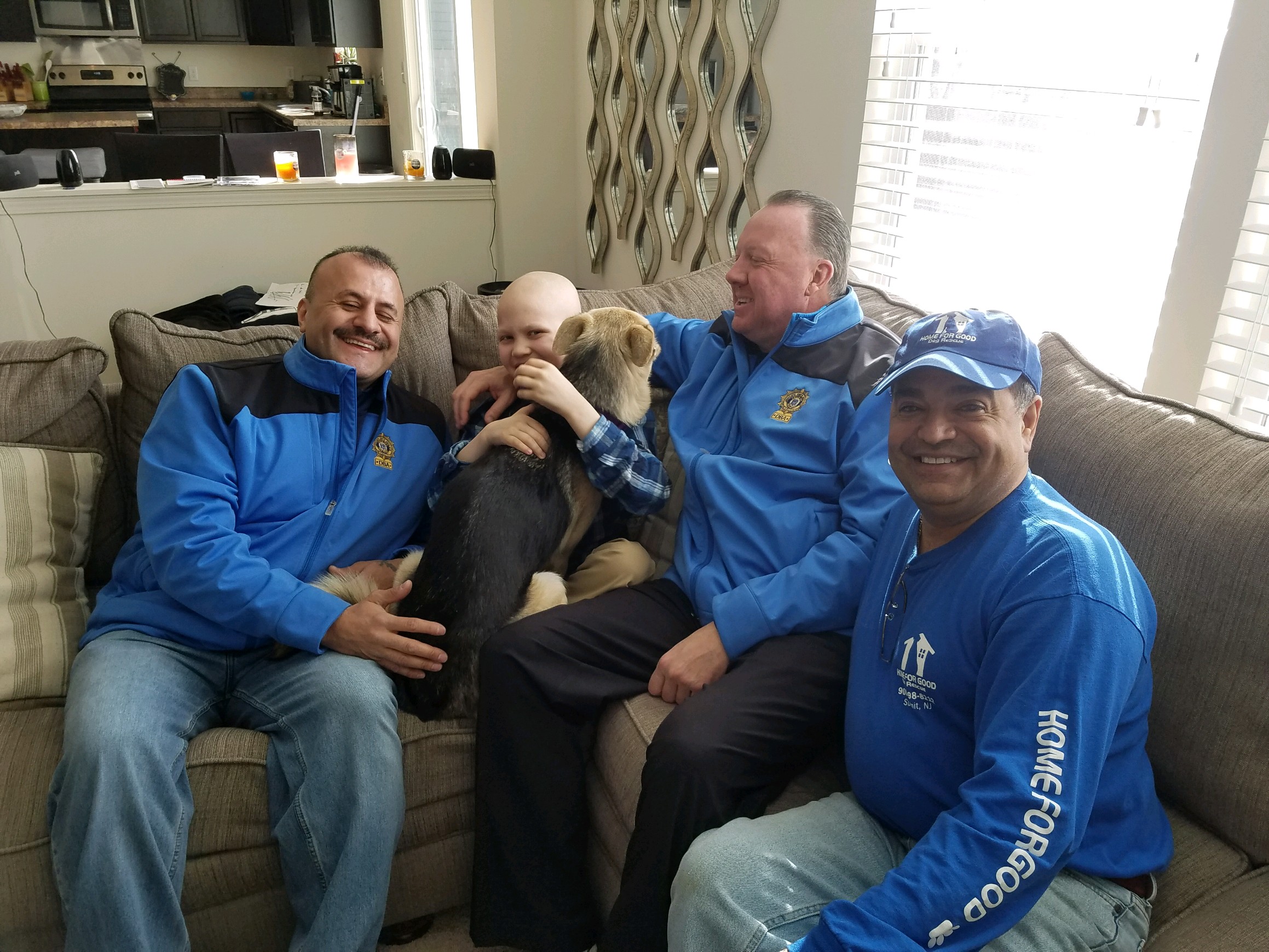 12-year-old gets dog from retired Jersey City Police Detectives - nj.com