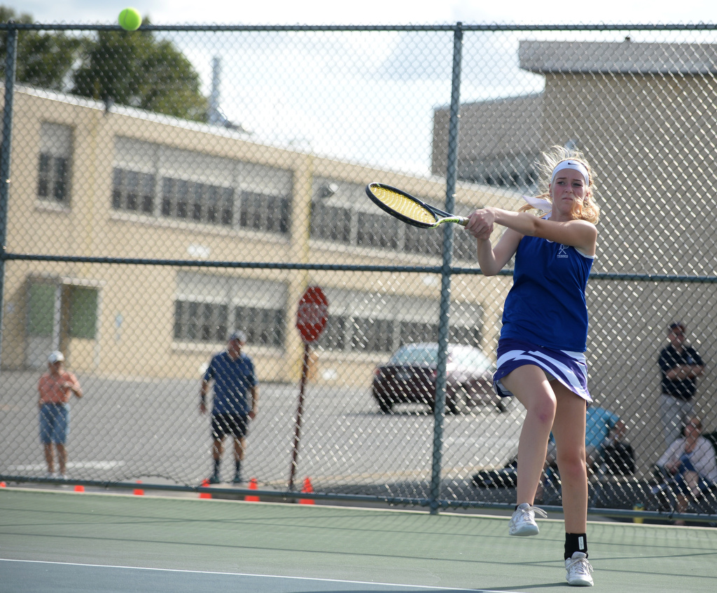 Salem vs. Pennsville girls tennis, South Jersey, Group 1 quarterfinals ...