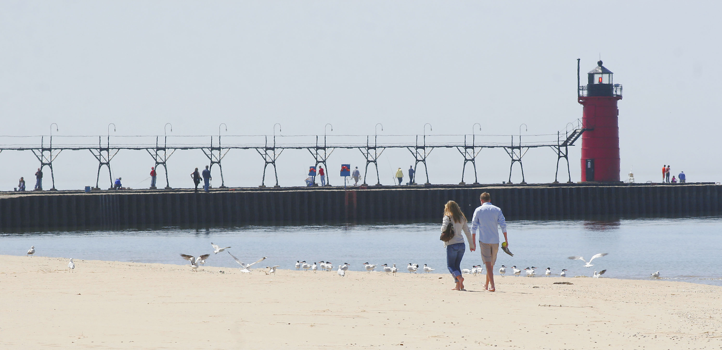Southwest Michigan beaches shrink as Lake Michigan rises - mlive.com