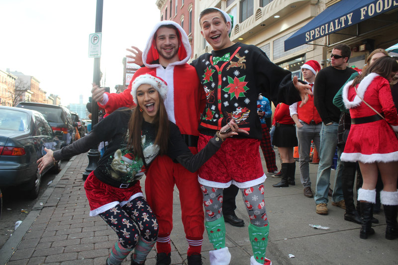 Hoboken SantaCon over the years - nj.com