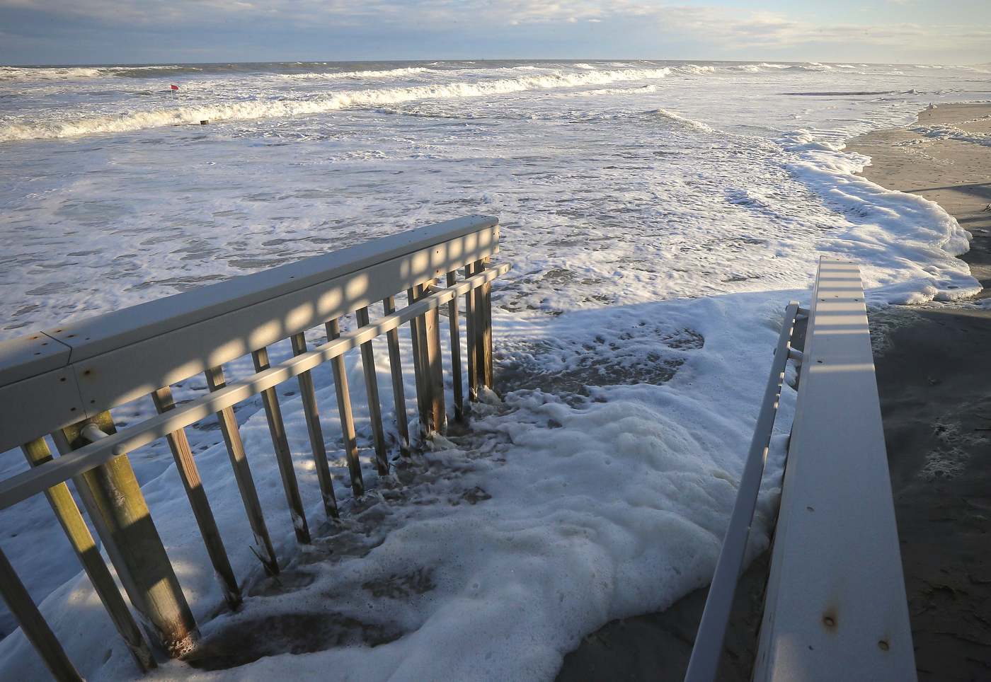Offshore storm causes beach erosion at the Jersey Shore - nj.com