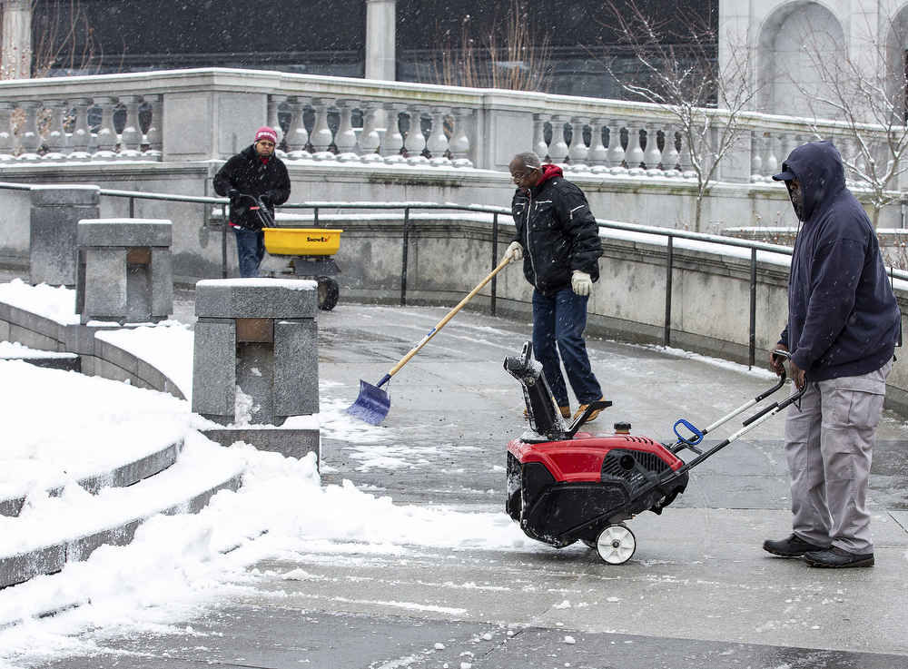 Snow falls in Central PA, Feb. 11, 2019 - pennlive.com