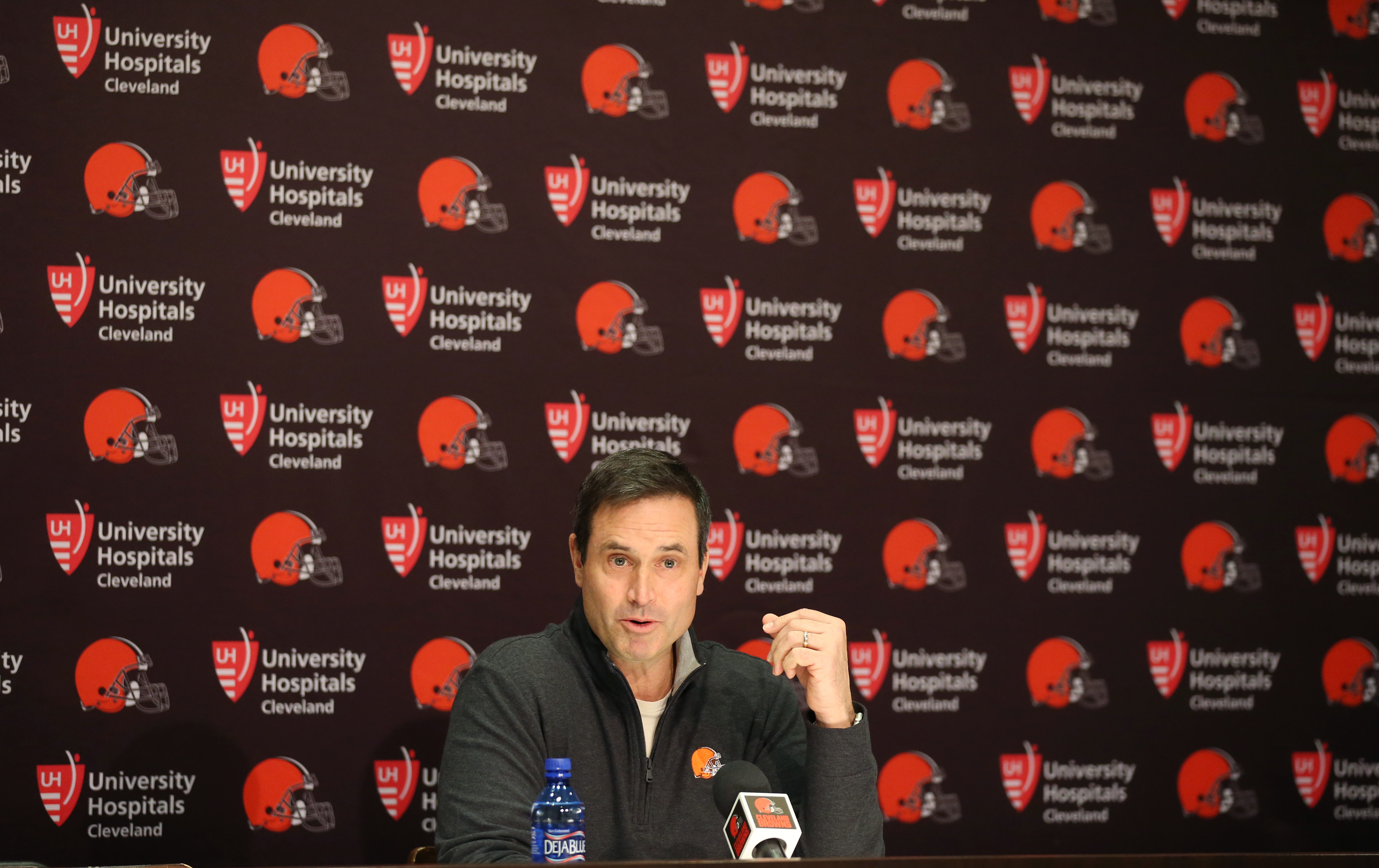 Cleveland Browns introduce new special teams coordinator Mike Piefer ...