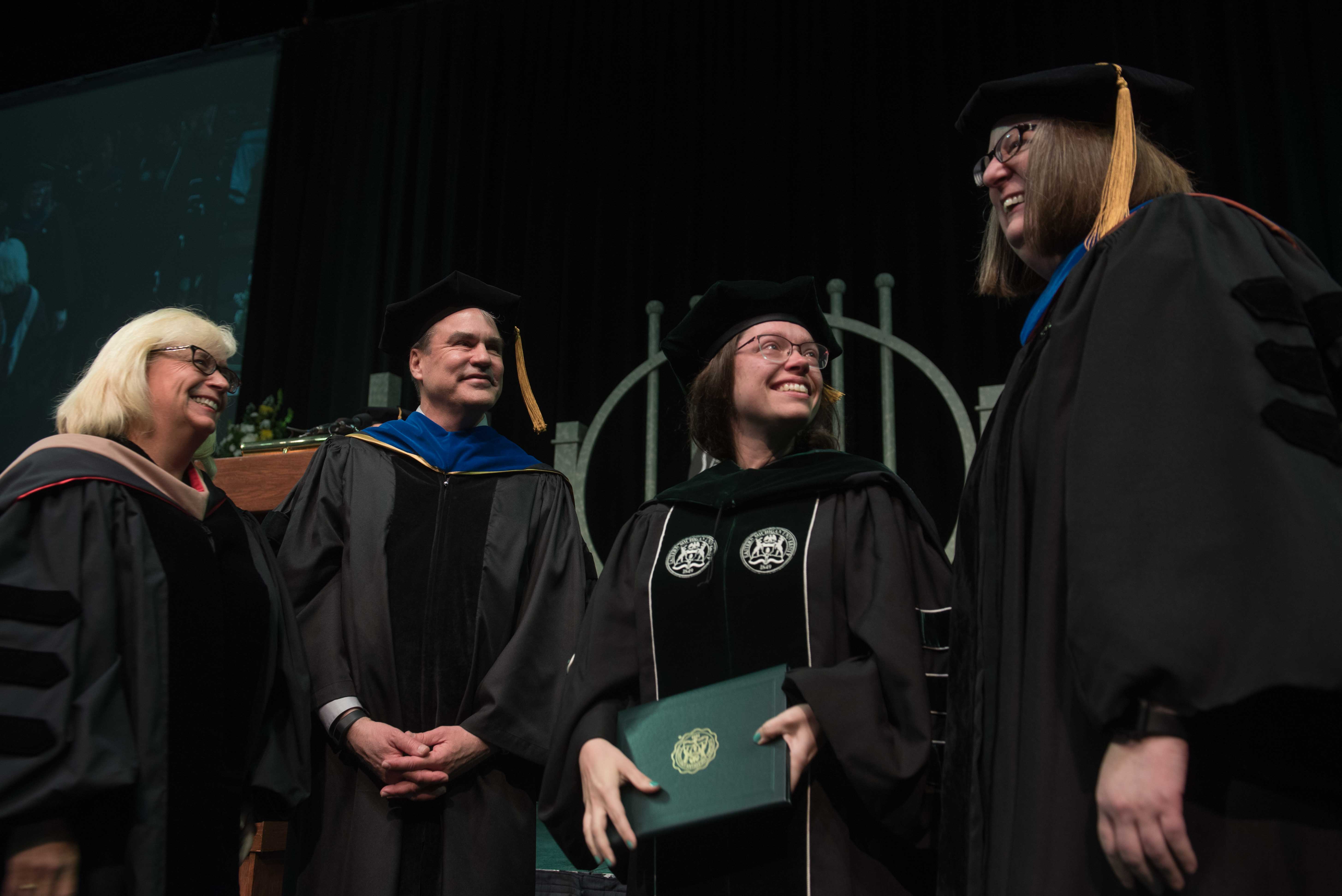Eastern Michigan University students celebrate spring commencement ...