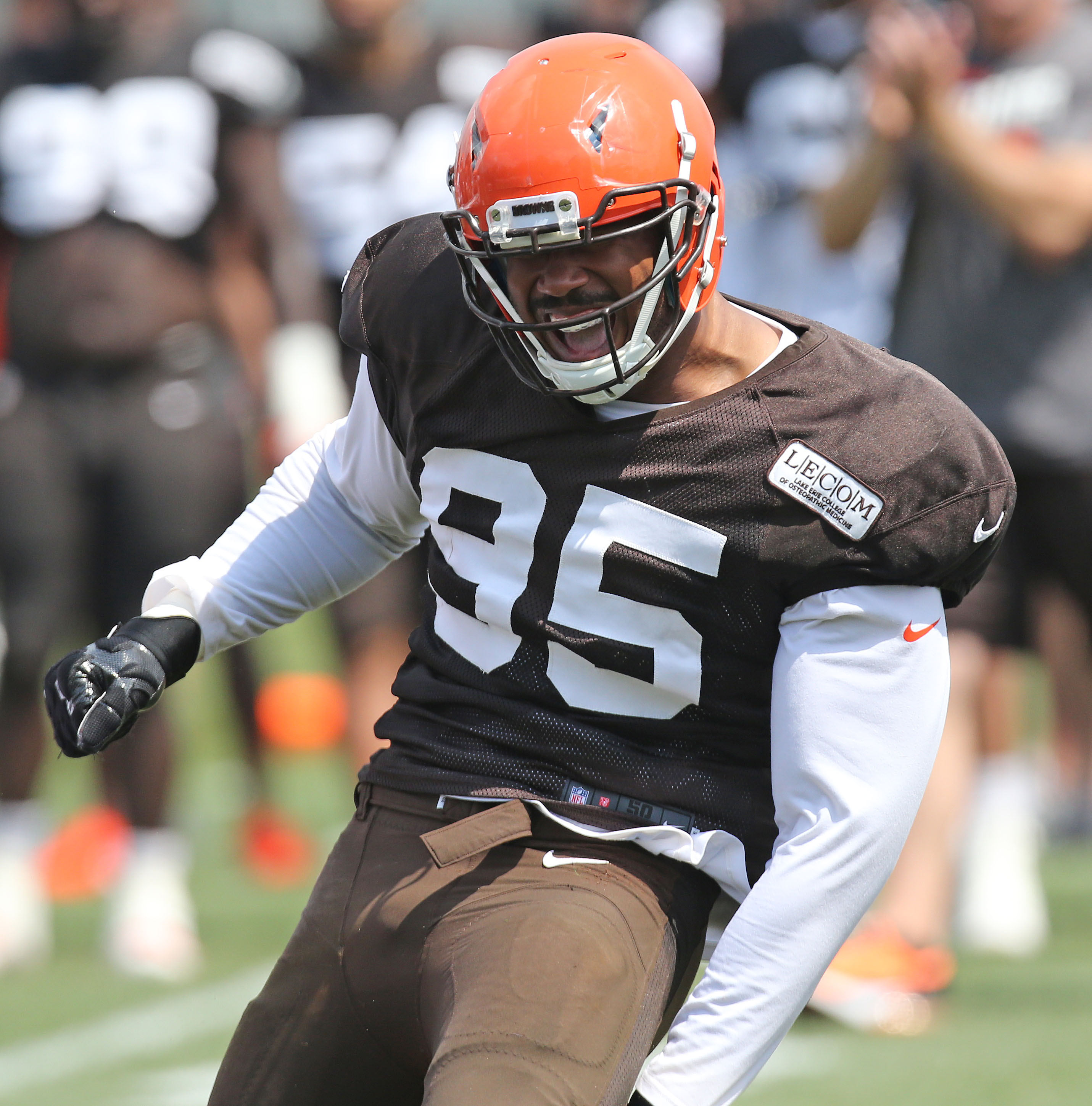 Cleveland Browns' defensive end Myles Garrett - cleveland.com