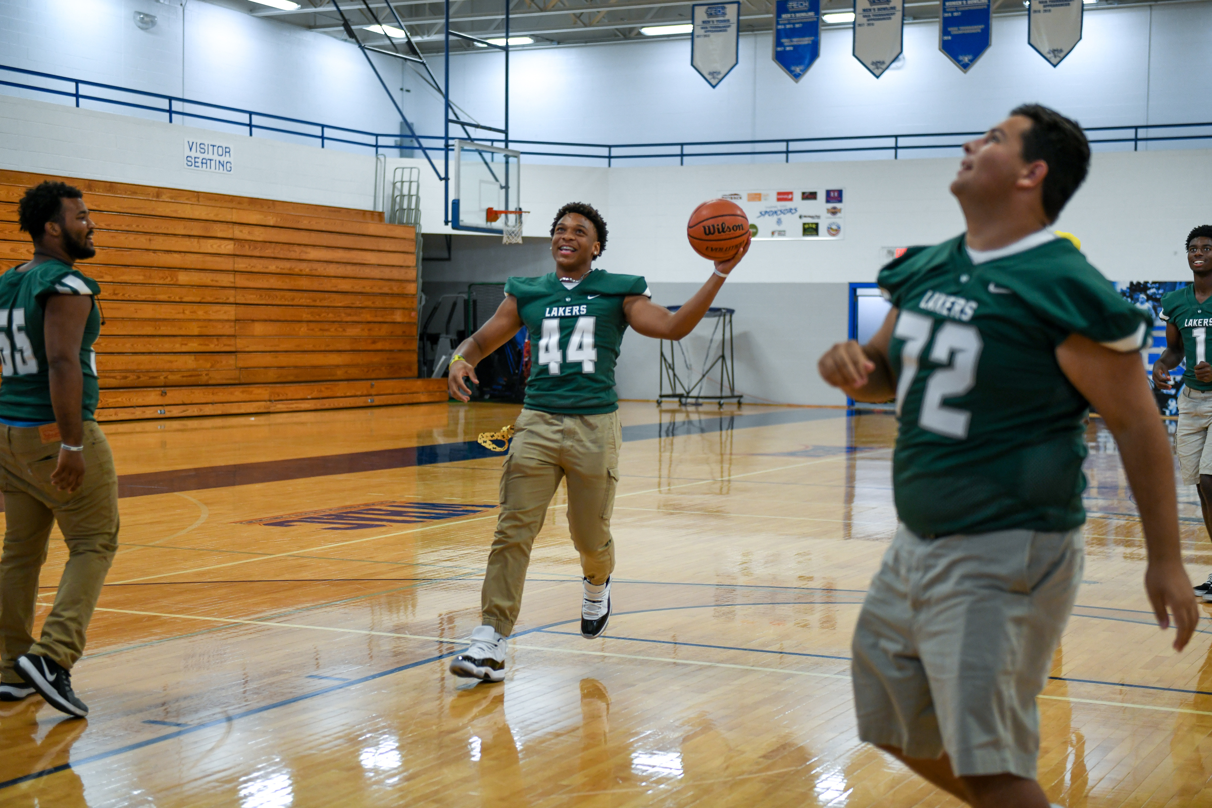 2019 Detroit area high school football media day at Lawrence Tech ...