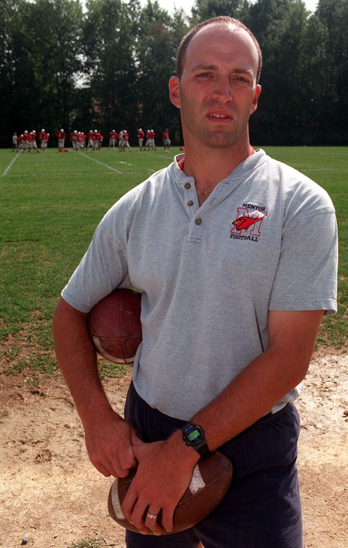 Mentor High School football coach Steve Trivisonno through the years ...