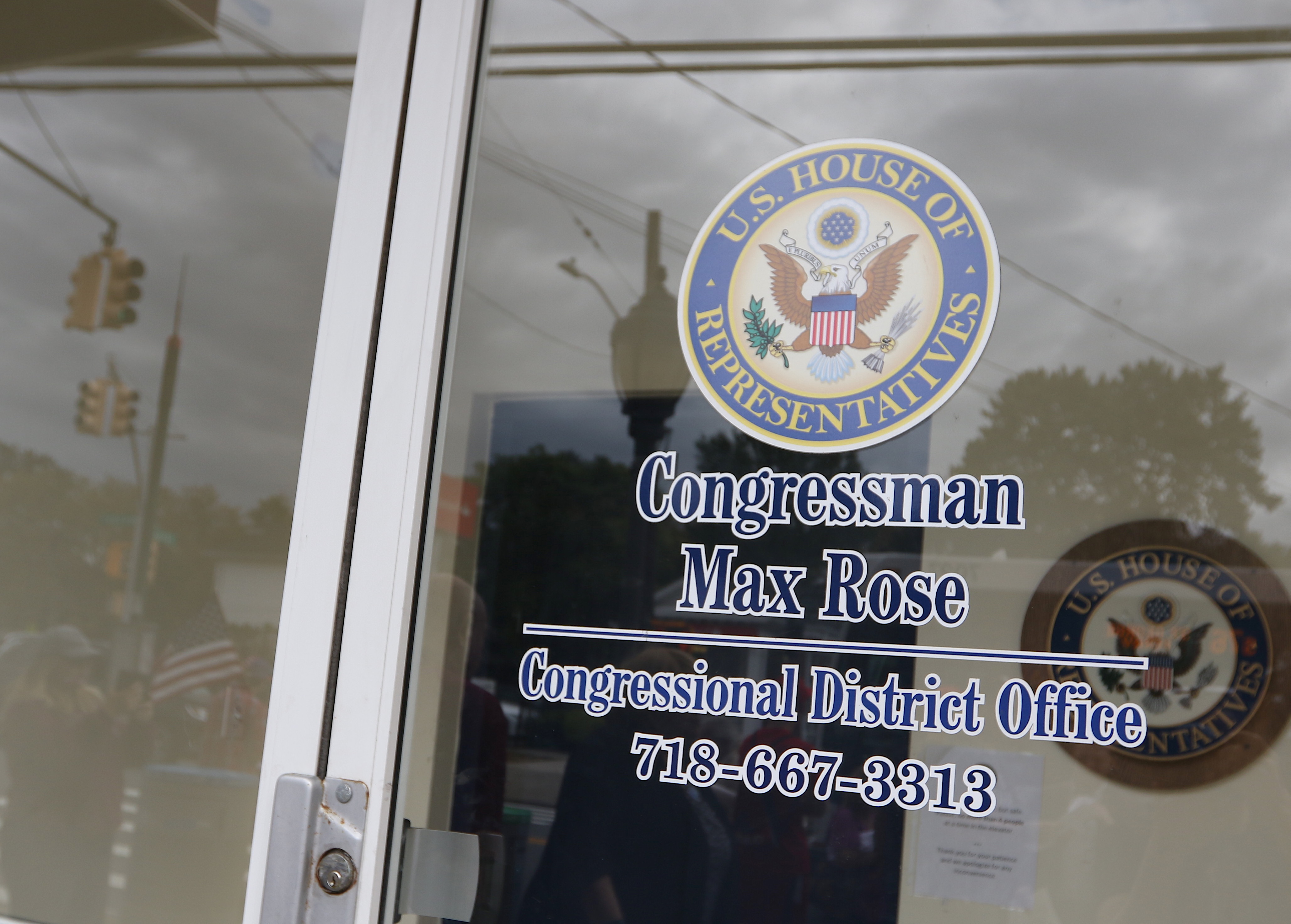 Staten Islanders join in anti-impeachment rally targeting Rep. Max Rose ...