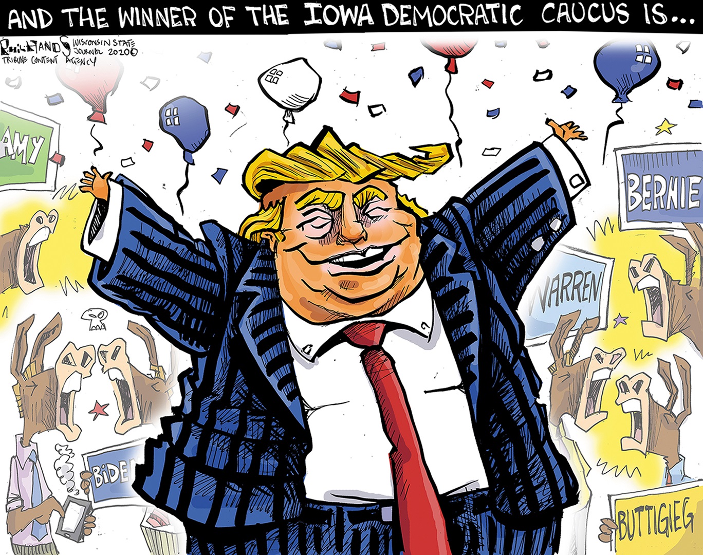 Editorial cartoons for Feb. 9, 2020 - cleveland.com