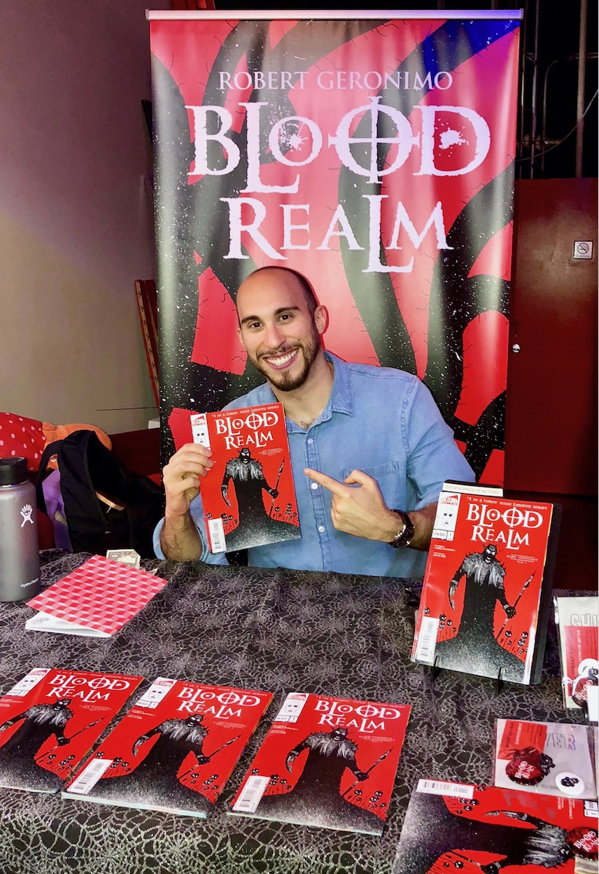 Robert Geronimo is the author of BLOOD REALM - silive.com