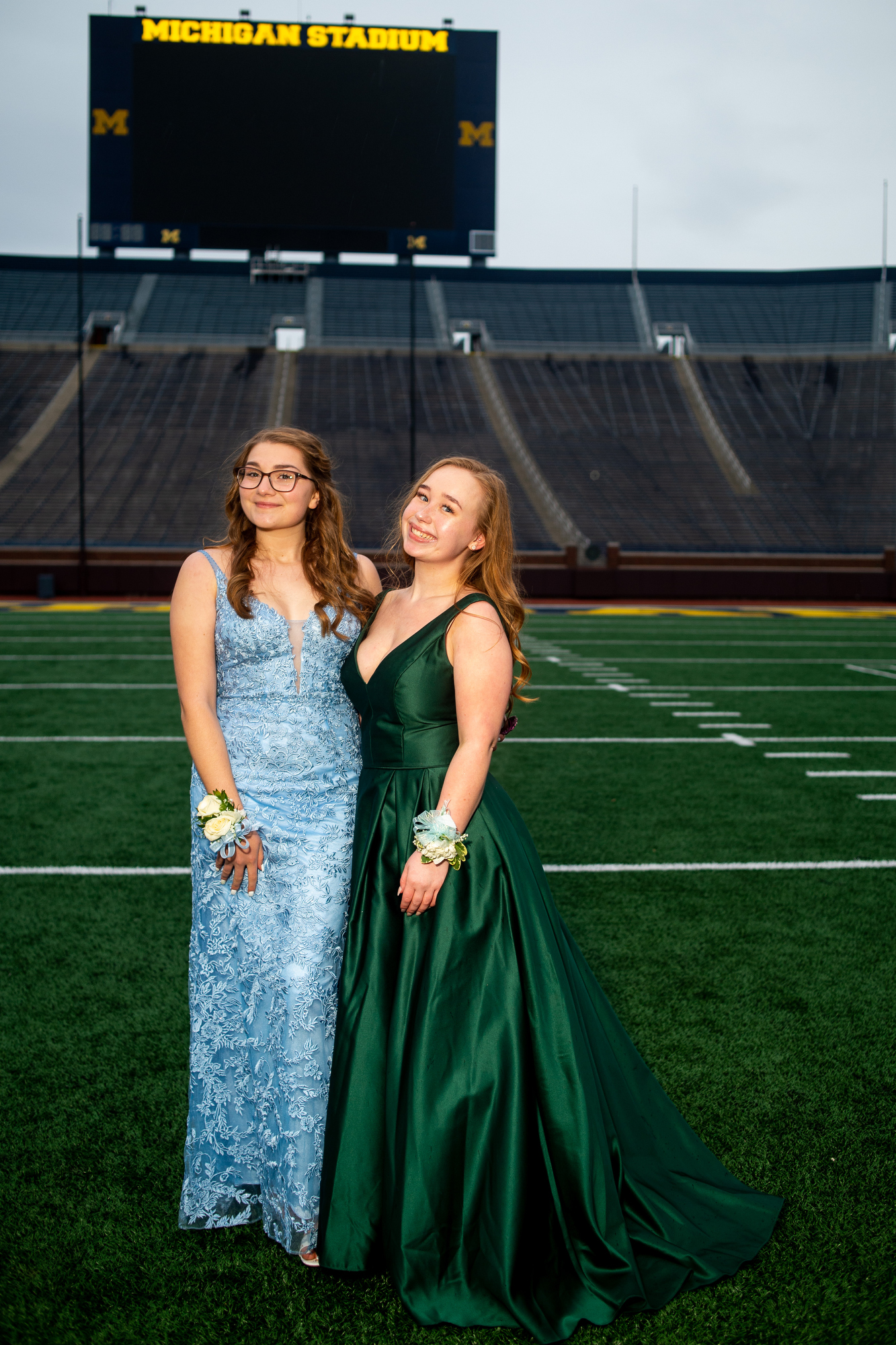 Ann Arbor Huron high school celebrates prom 2019 at Michigan Stadium ...