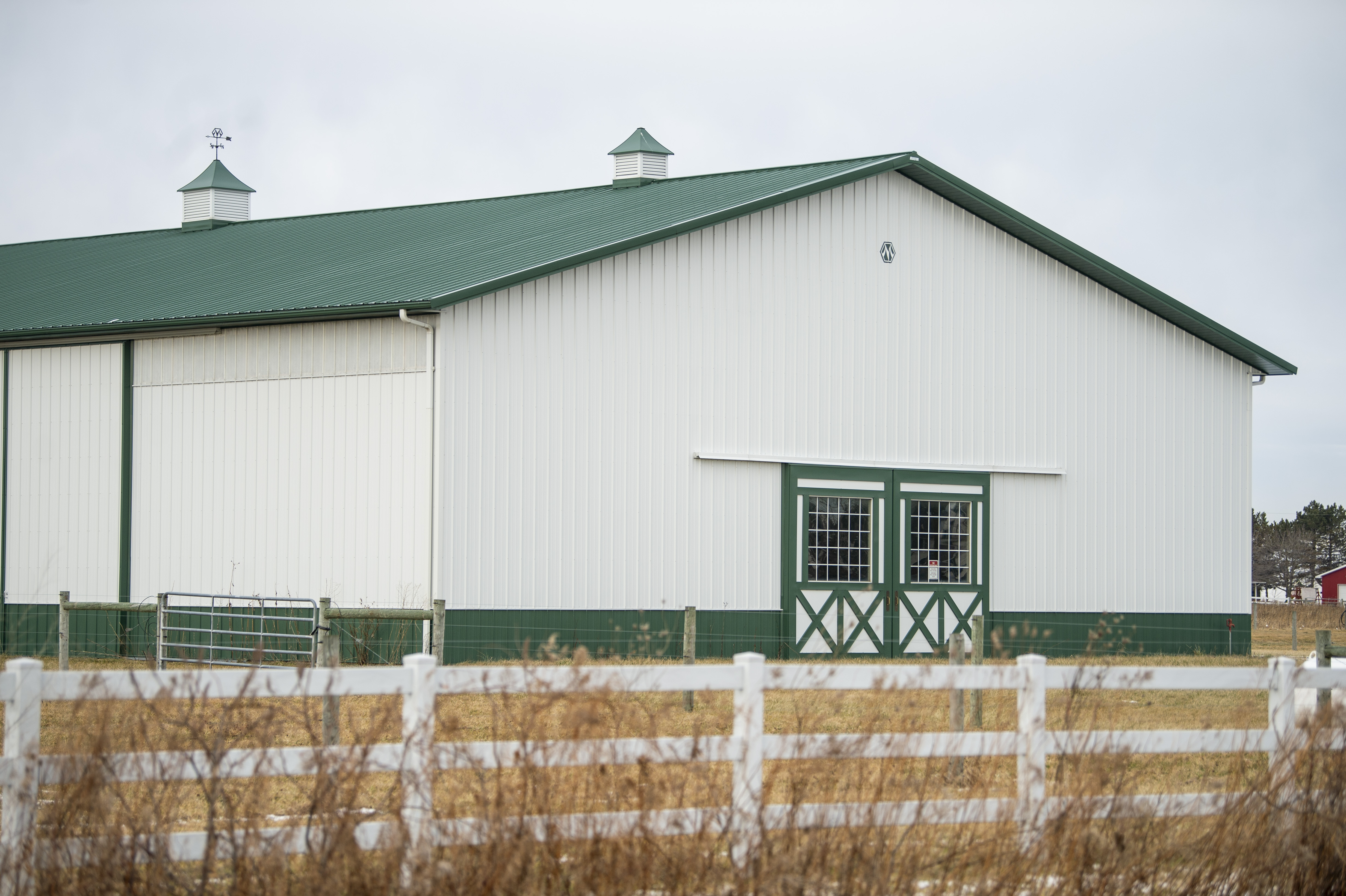 Pole barn on Callahan Road in Hampton Township that is supposed to be a ...