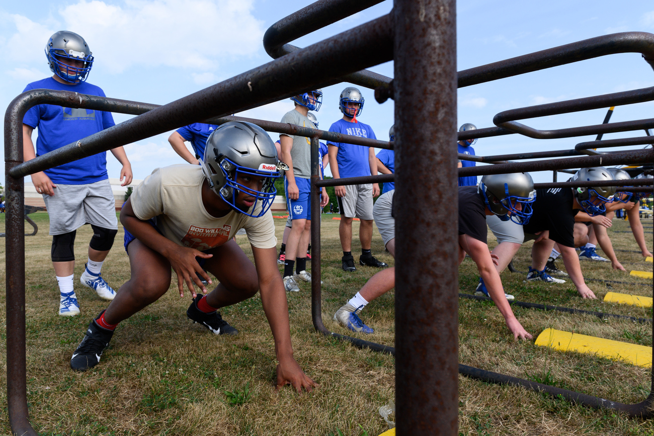 First day of football practice at Ypsilanti Lincoln High School - mlive.com