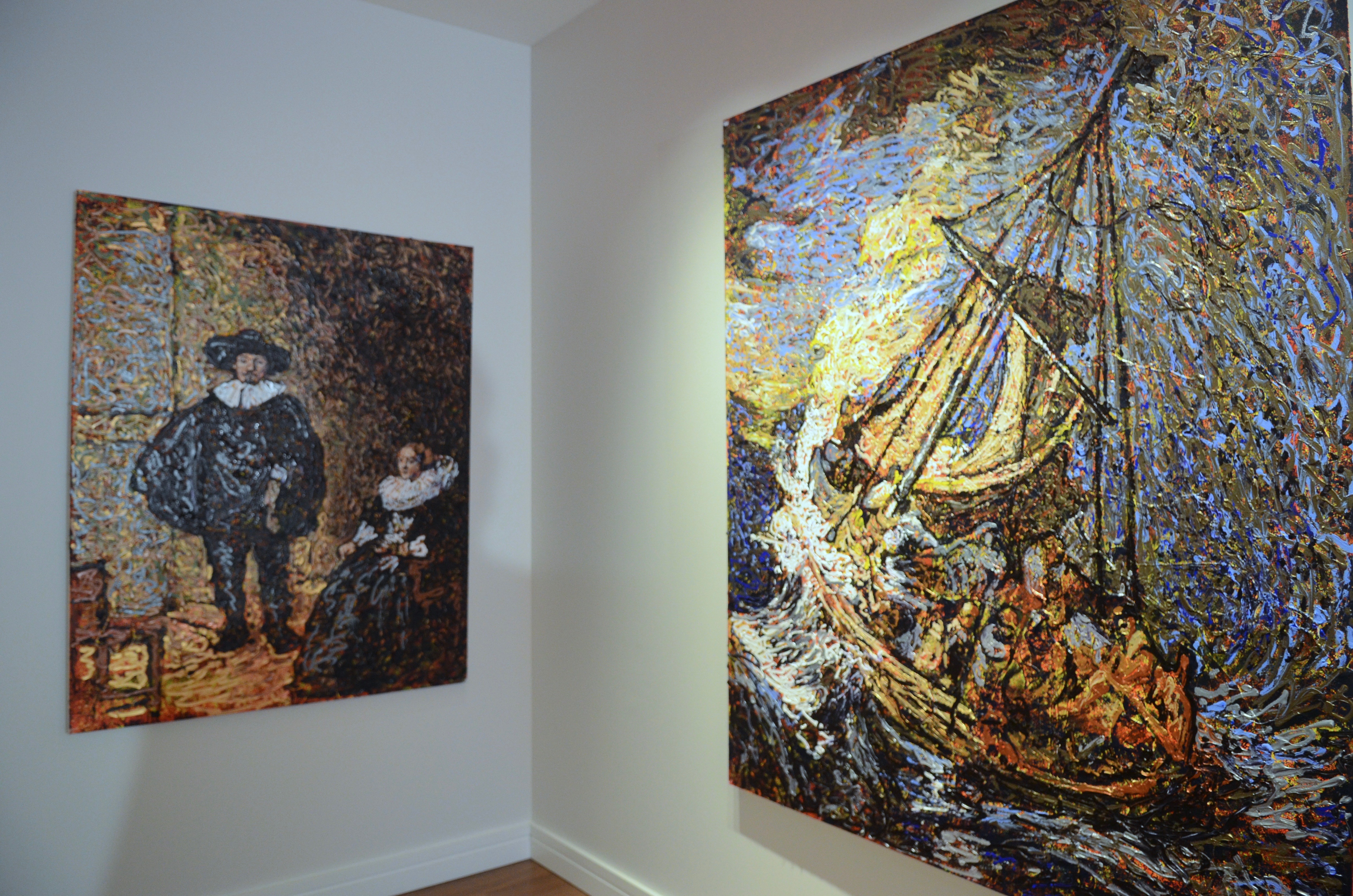 Boston artist Giovanni DeCunto recreates the 13 missing pieces of art ...